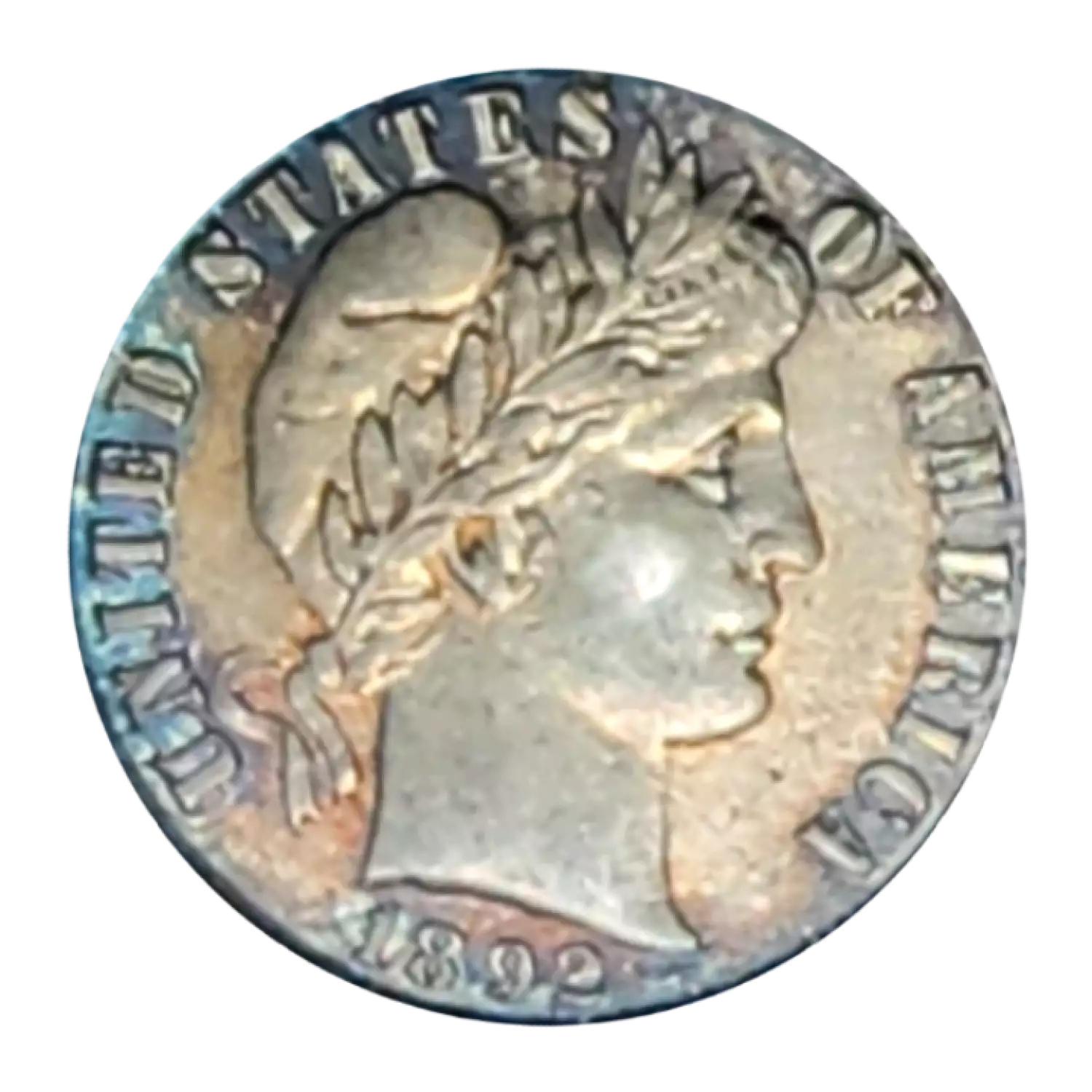 1892 Barber Dime PCGS AU-53 - Bob Paul Rare Coins