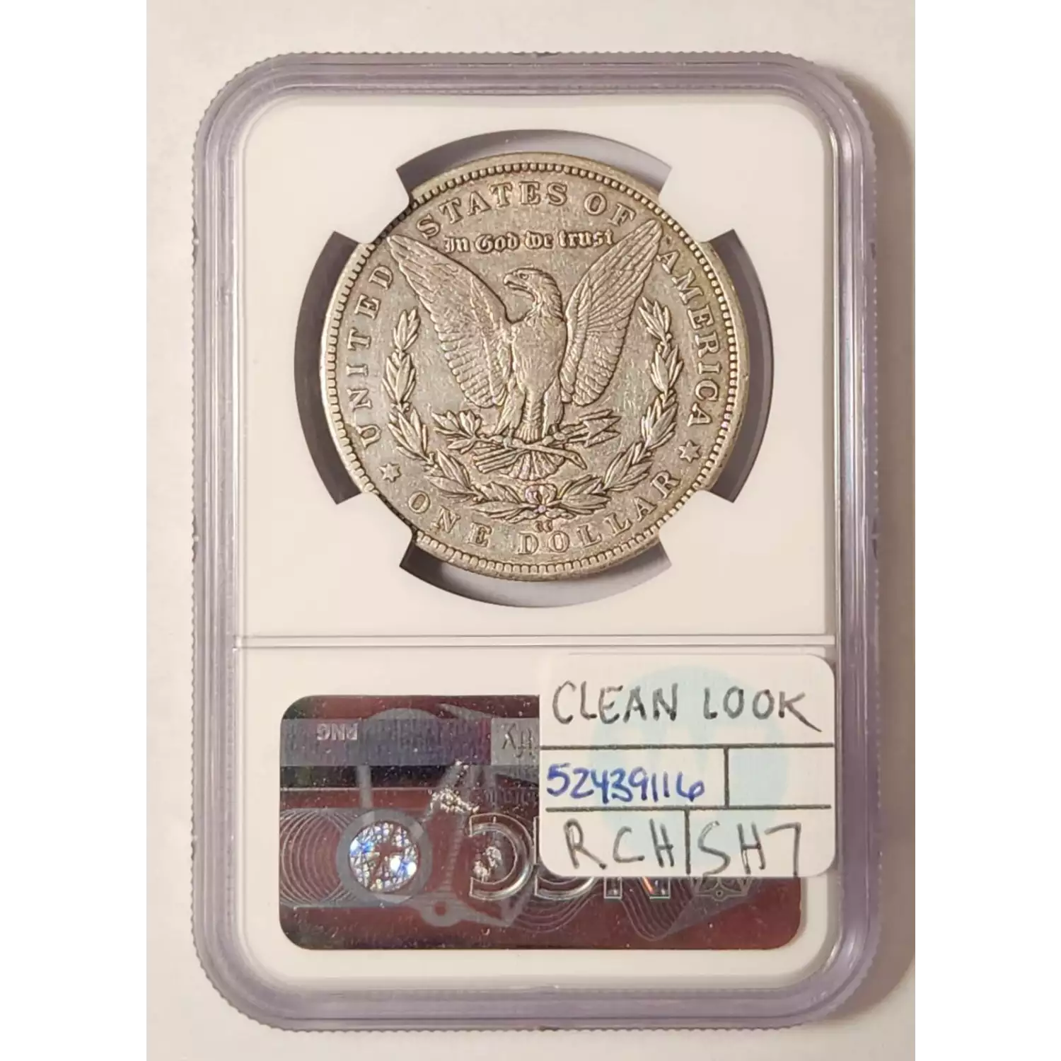 1892-CC NGC VF-35 - CLEAN LOOK Morgan Silver Dollar - Bob Paul Rare Coins