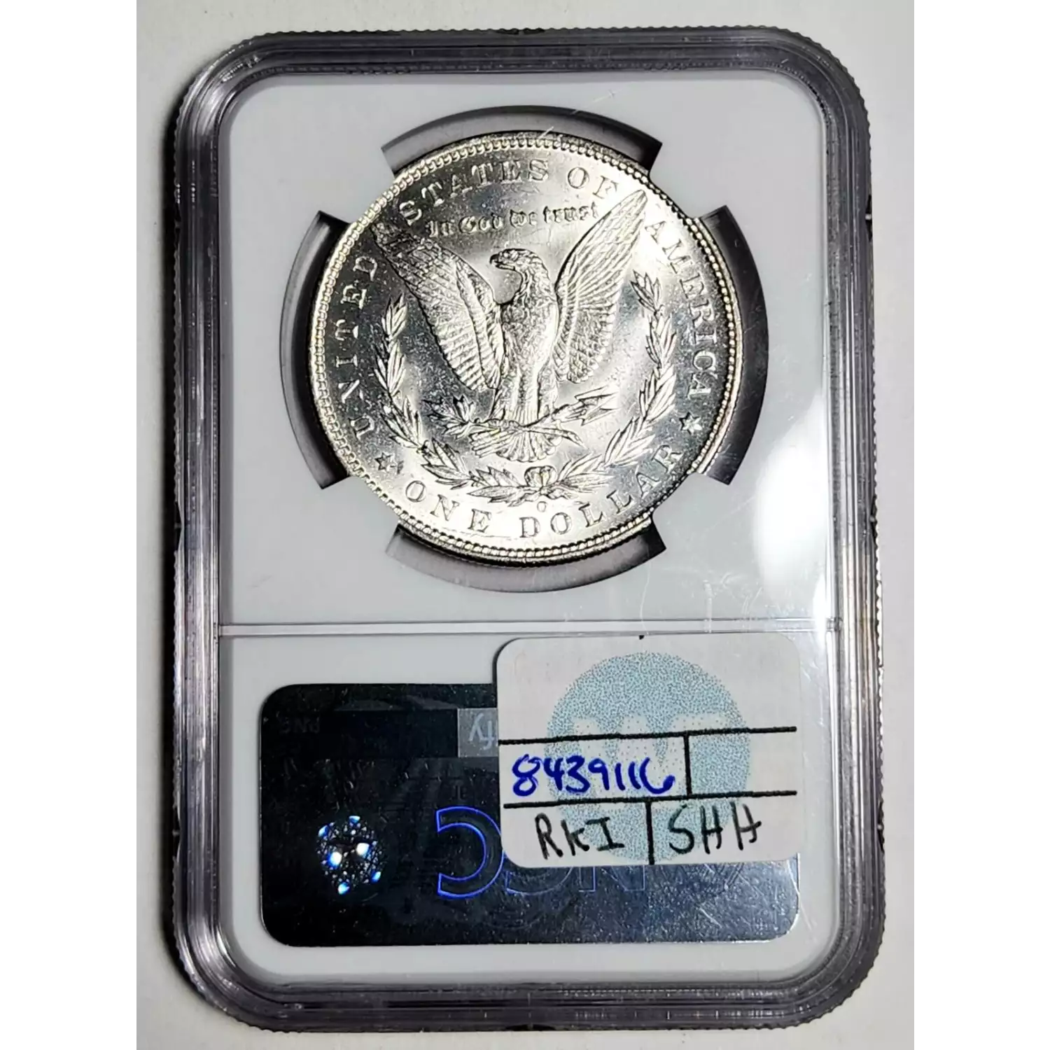 1892-O Morgan Silver Dollar NGC MS-62 - SIGHT WHITE Sight White - Bob Paul Rare Coins