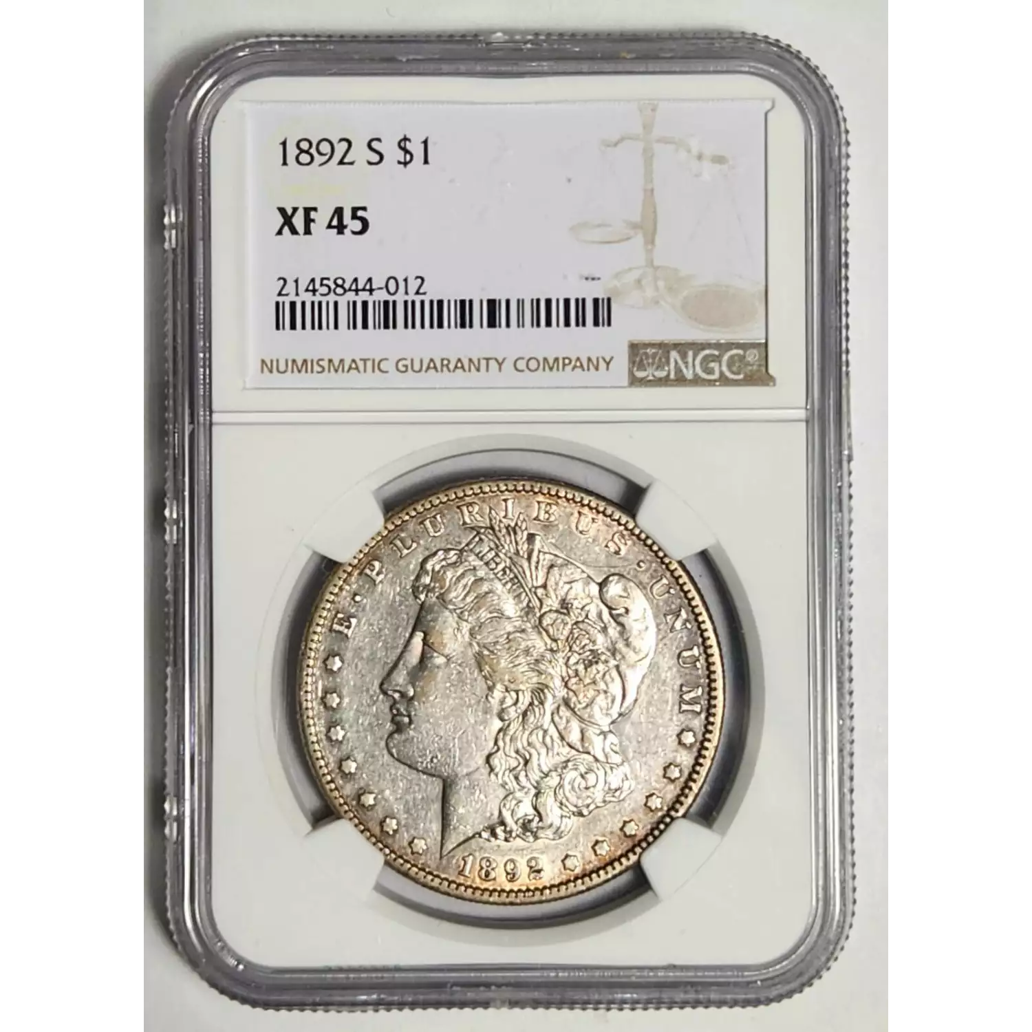 1892-S Morgan Silver Dollar NGC XF-45 - Bob Paul Rare Coins