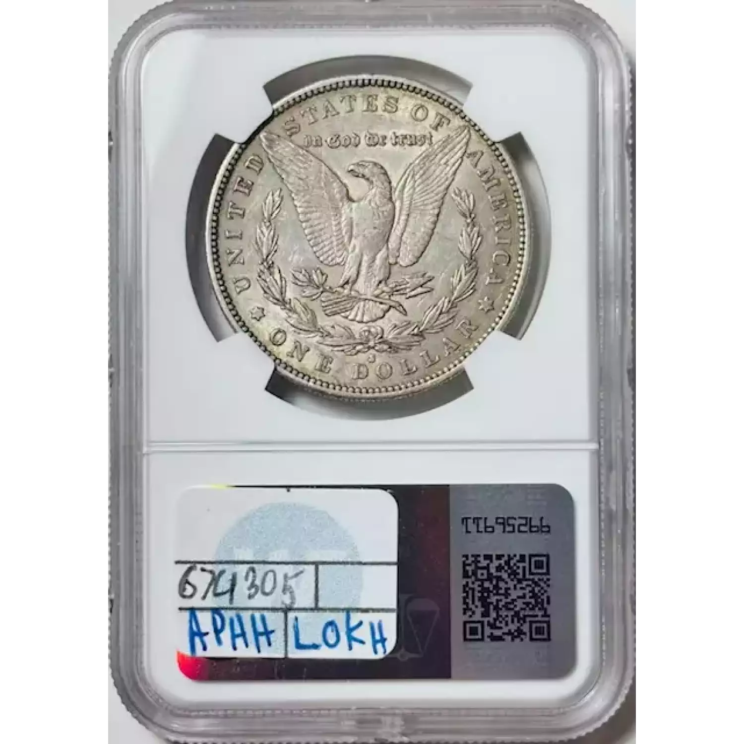1892-S Morgan Silver Dollar NGC AU-53 - Bob Paul Rare Coins