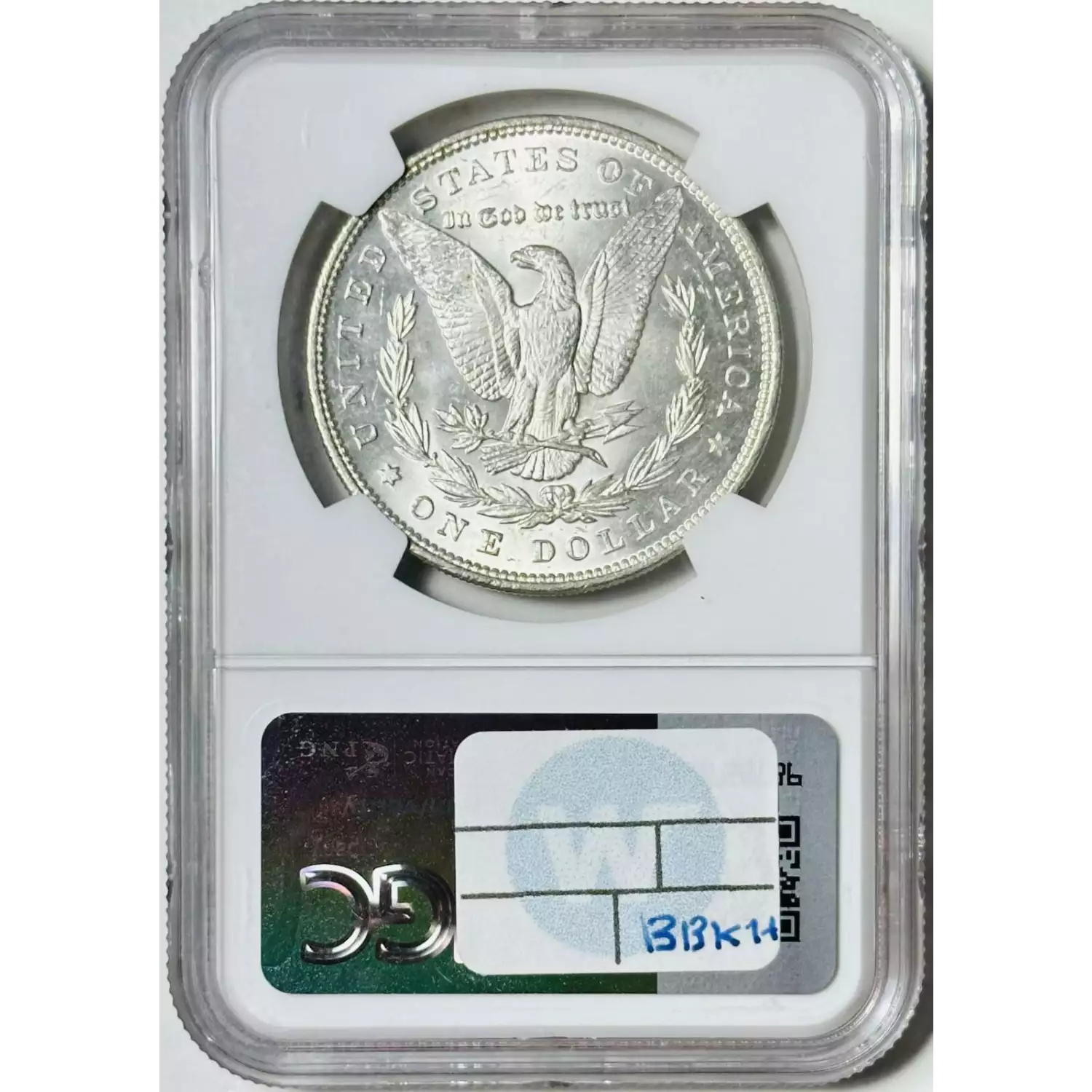 1892 Morgan Silver Dollar NGC MS-64 Sight White - Bob Paul Rare Coins