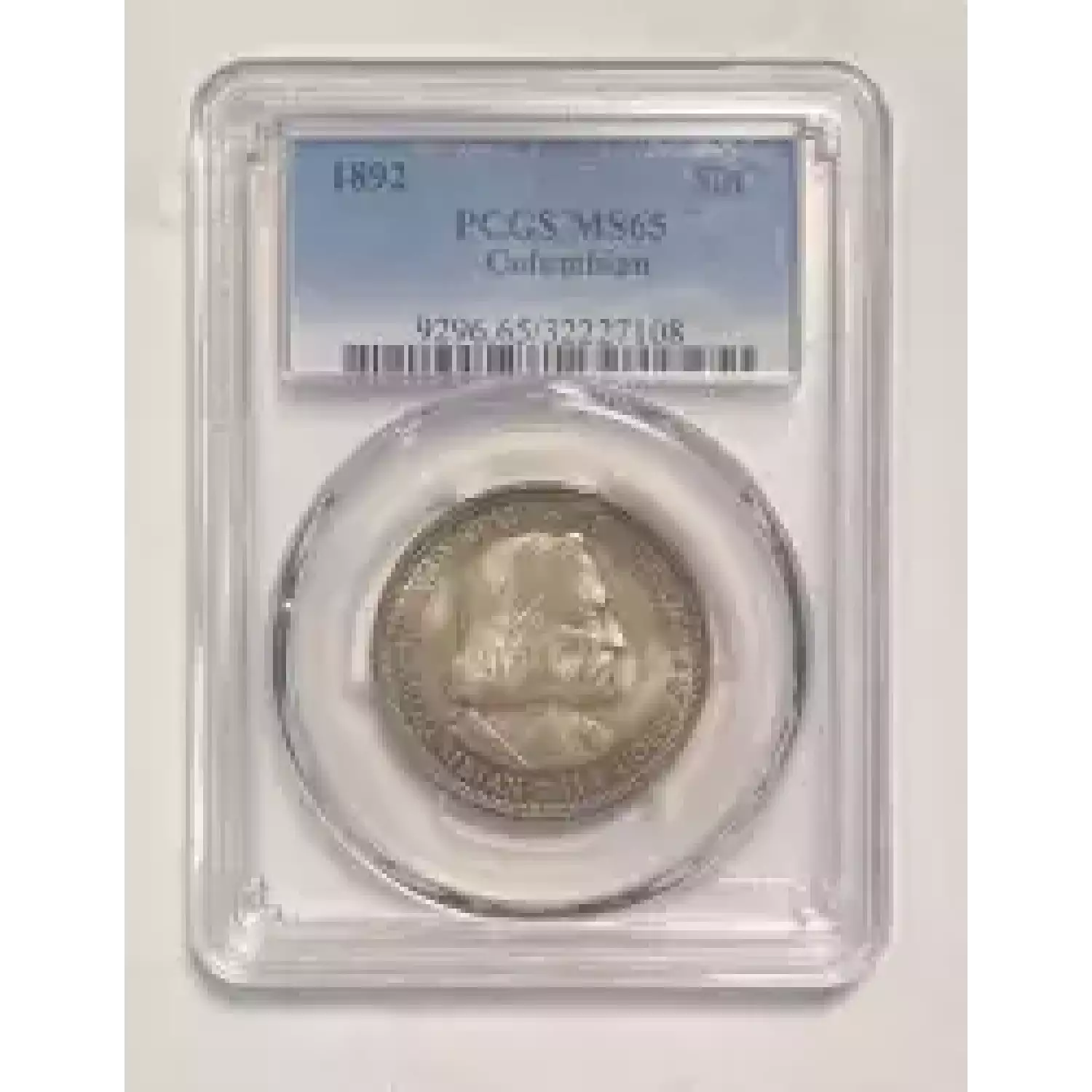 1892 Classic Commemorative World's Columbian Exposition Half Dollar ...