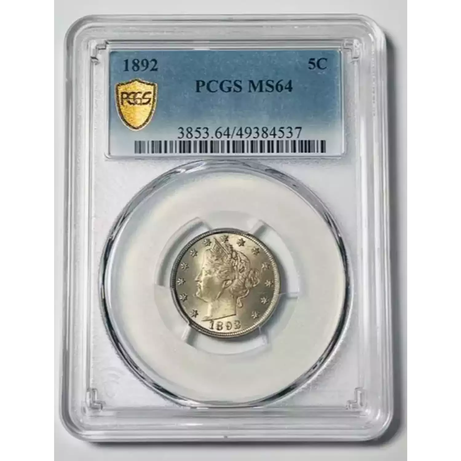 1892 Liberty Head Nickel PCGS MS-64 - Bob Paul Rare Coins