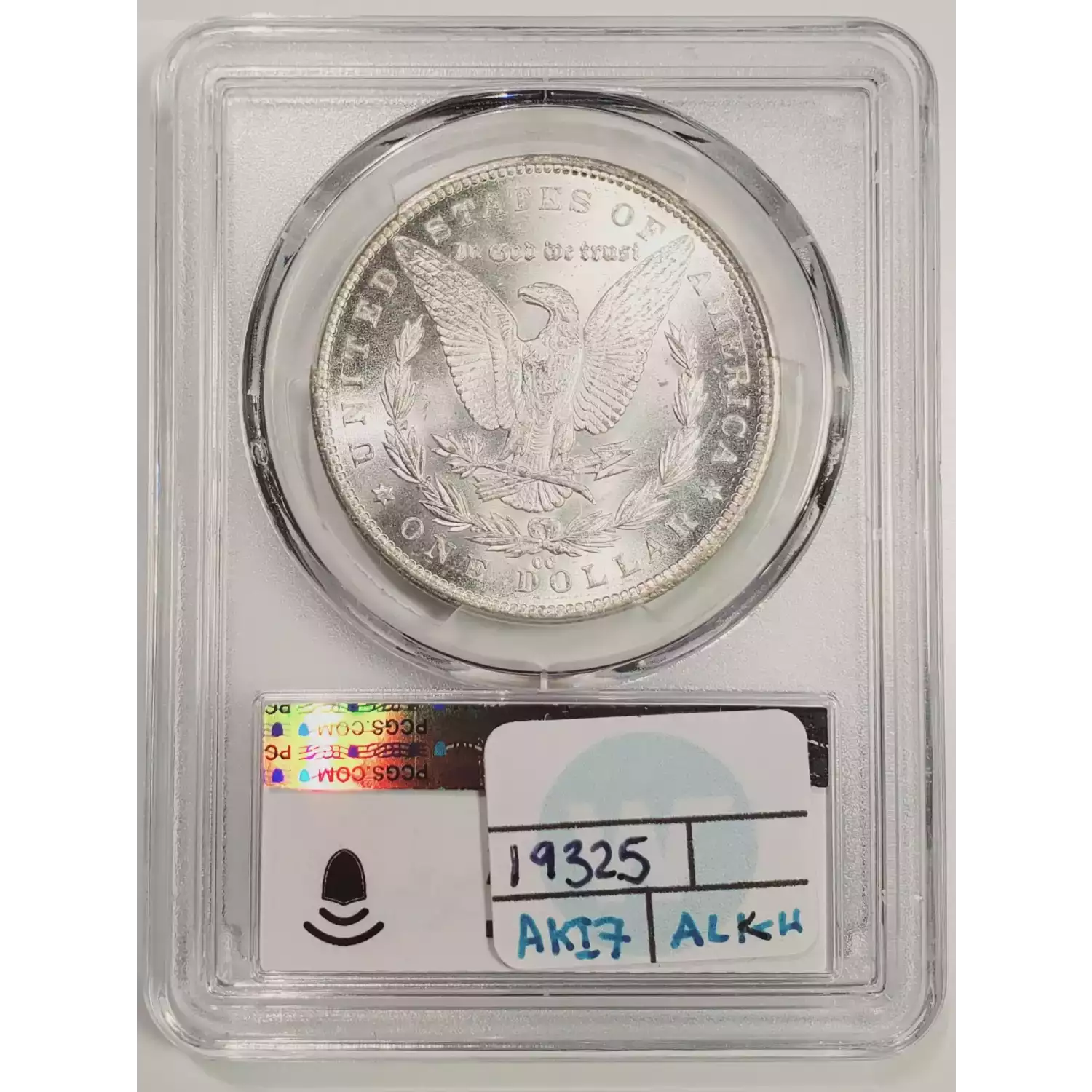 1892-CC Morgan Silver Dollar PCGS MS-63 CAC - Bob Paul Rare Coins