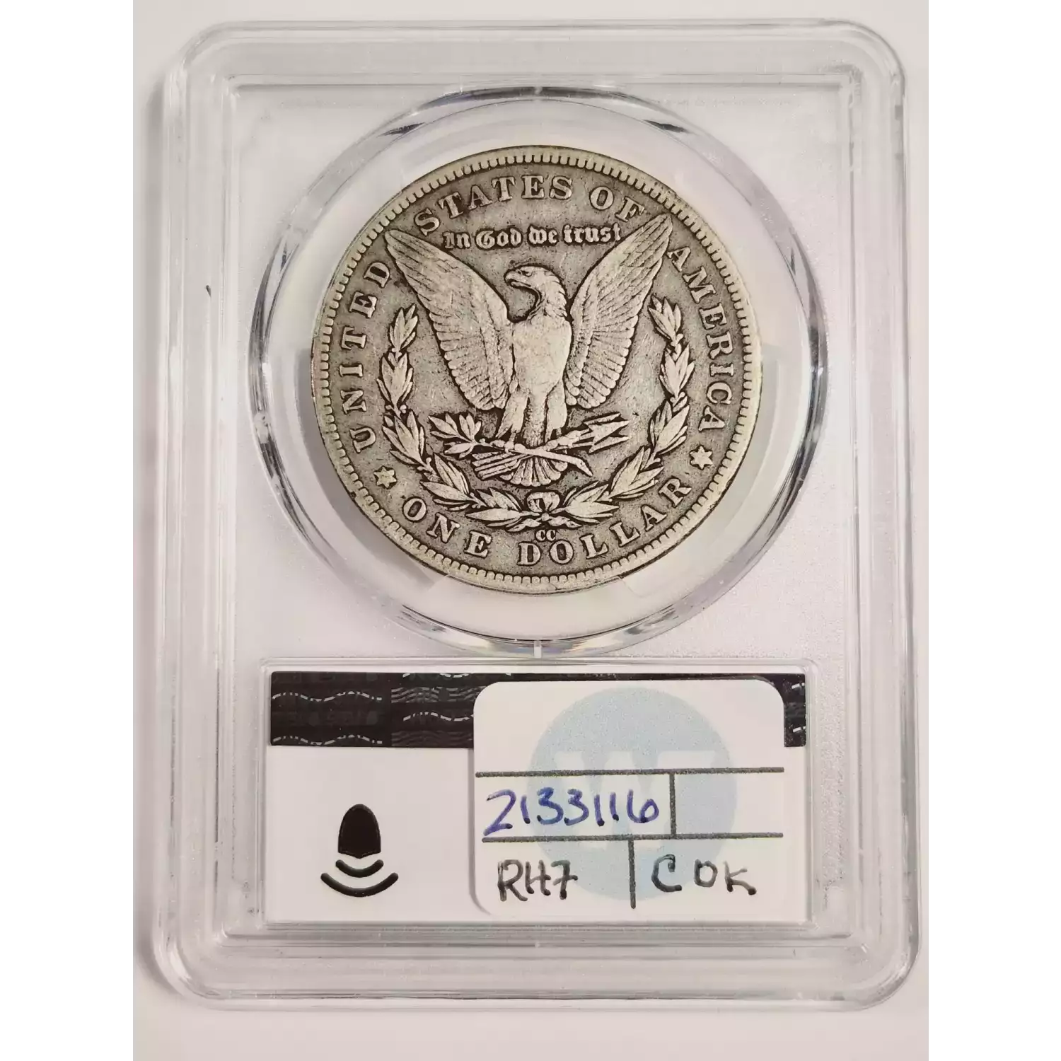 1892-CC Morgan Silver Dollar PCGS VF-25 - Bob Paul Rare Coins