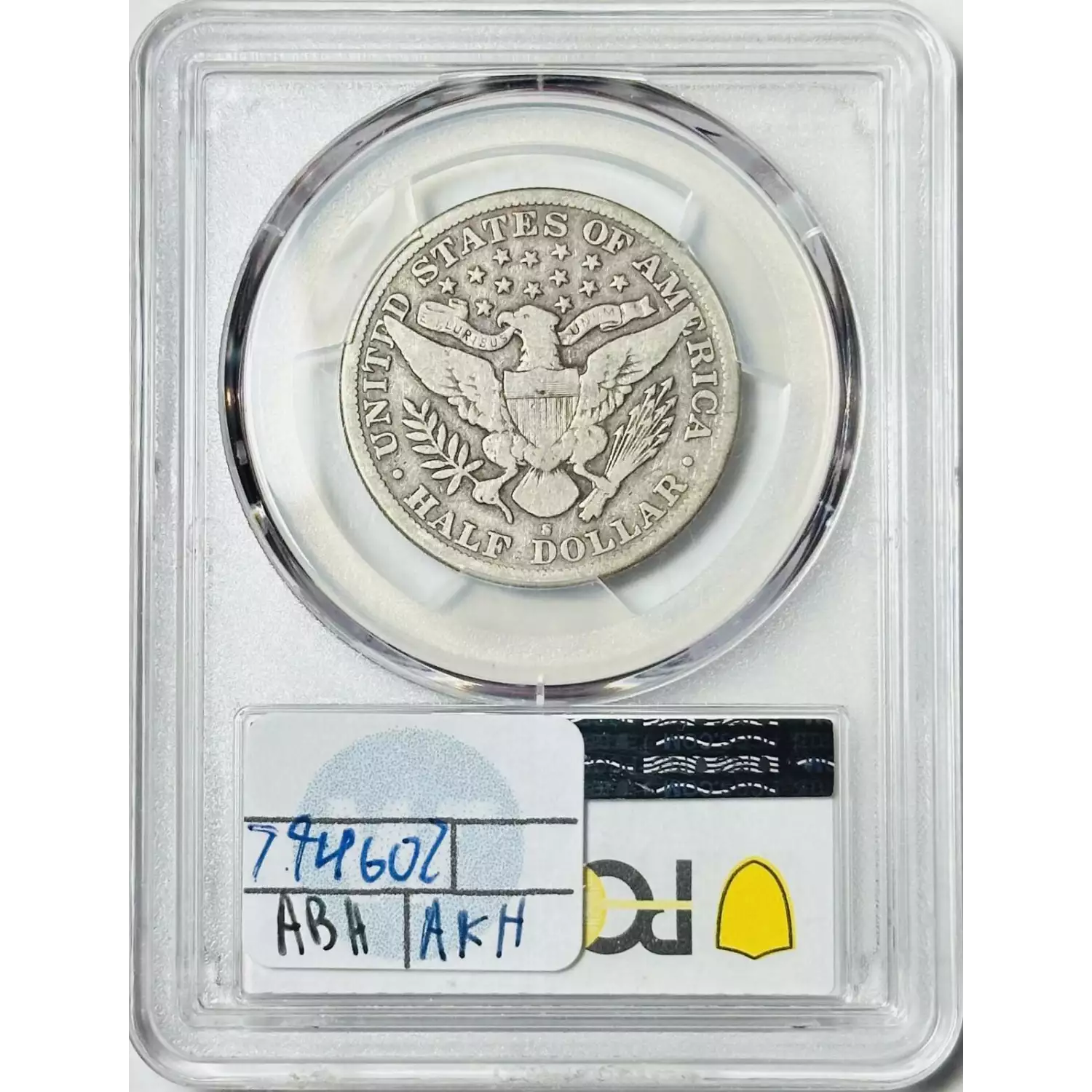 1892-S Barber Half Dollar PCGS VG-8 Key Date! - Bob Paul Rare Coins