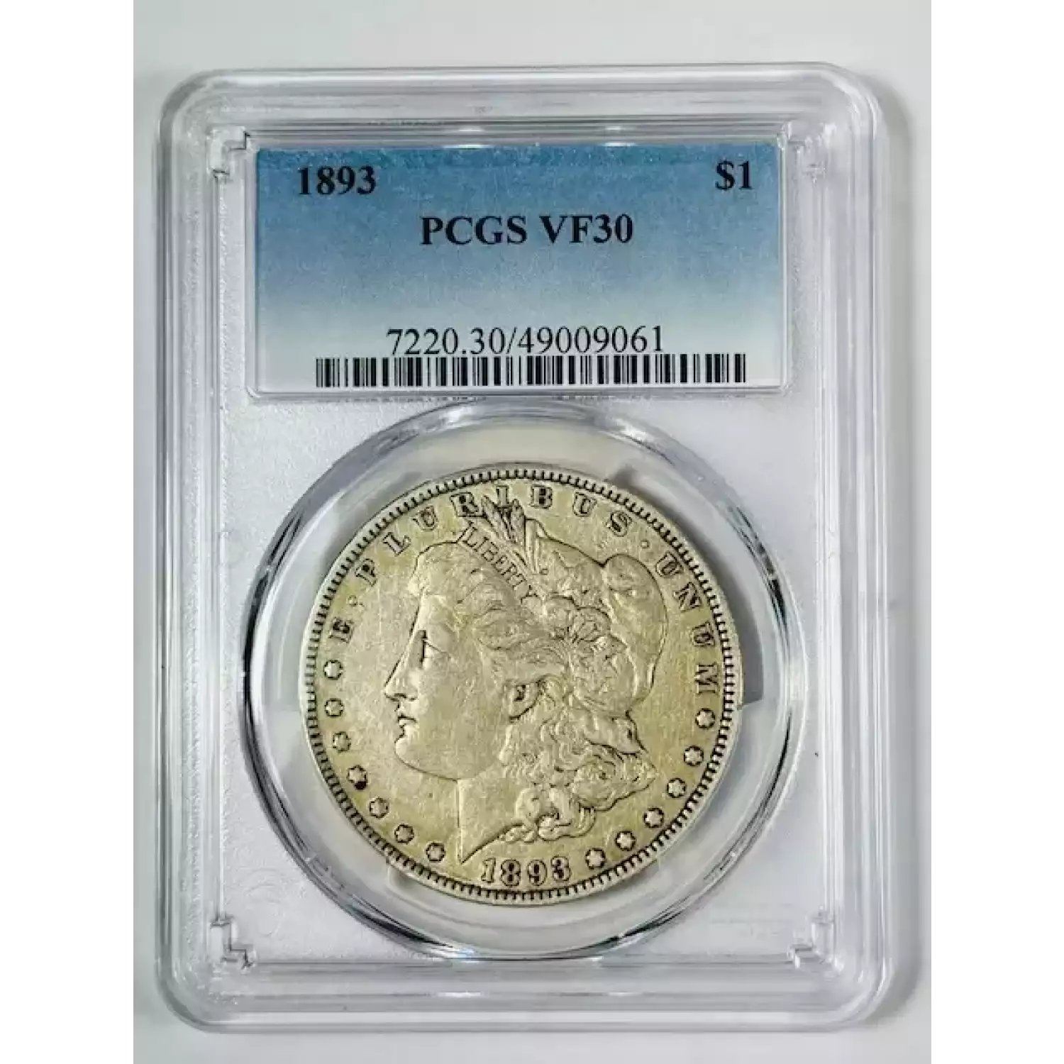 1893 Morgan Silver Dollar PCGS VF-30 - Bob Paul Rare Coins