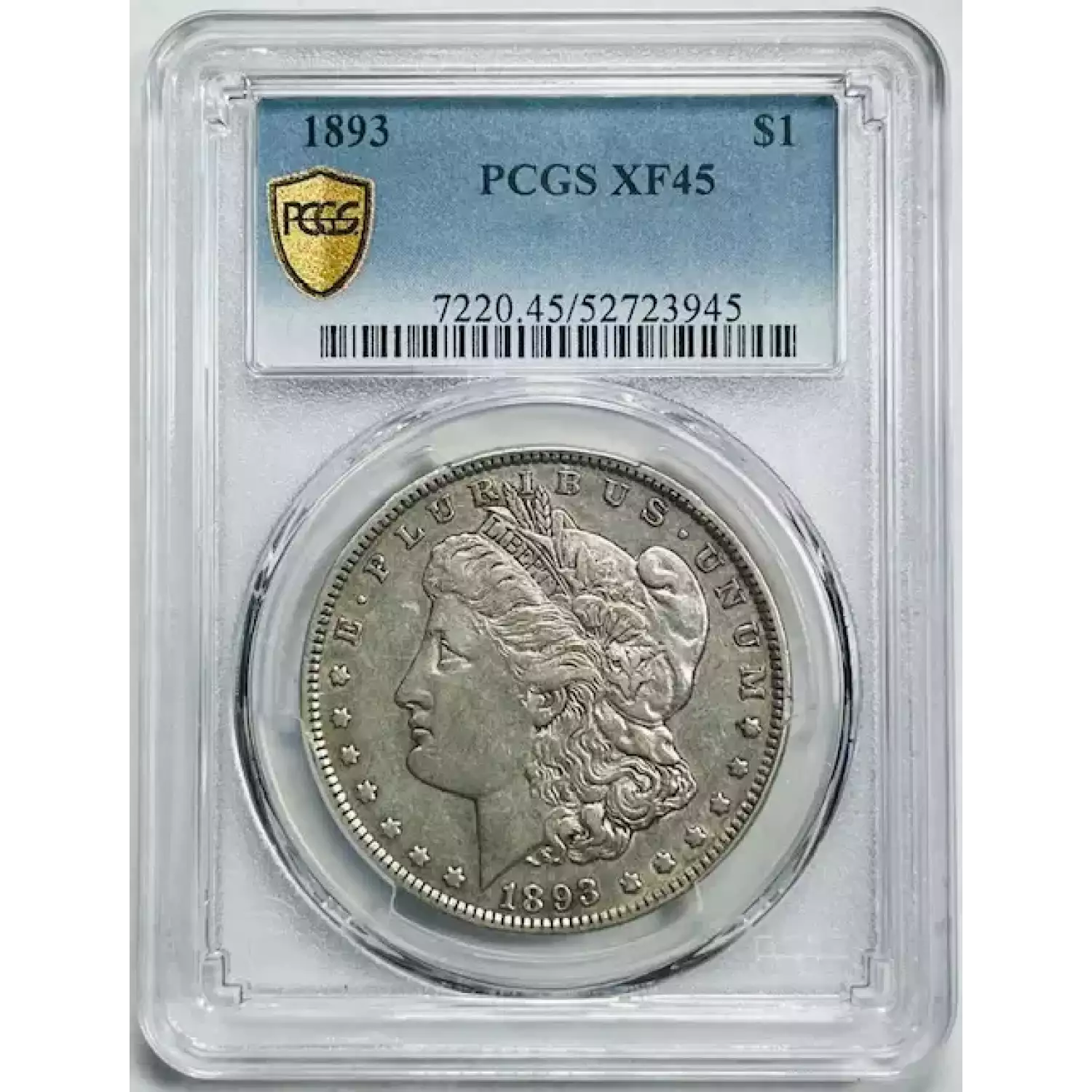 1893 Morgan Silver Dollar PCGS XF-45 - Bob Paul Rare Coins