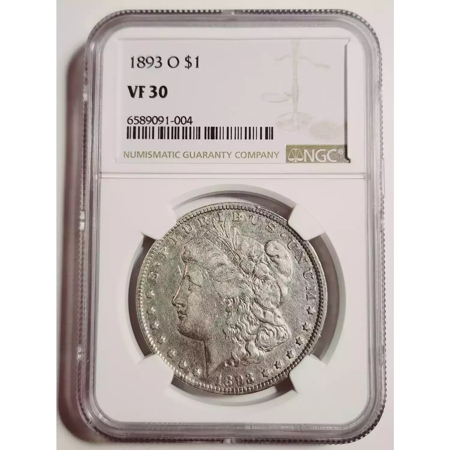1893-O Morgan Silver Dollar NGC VF-30 - Bob Paul Rare Coins