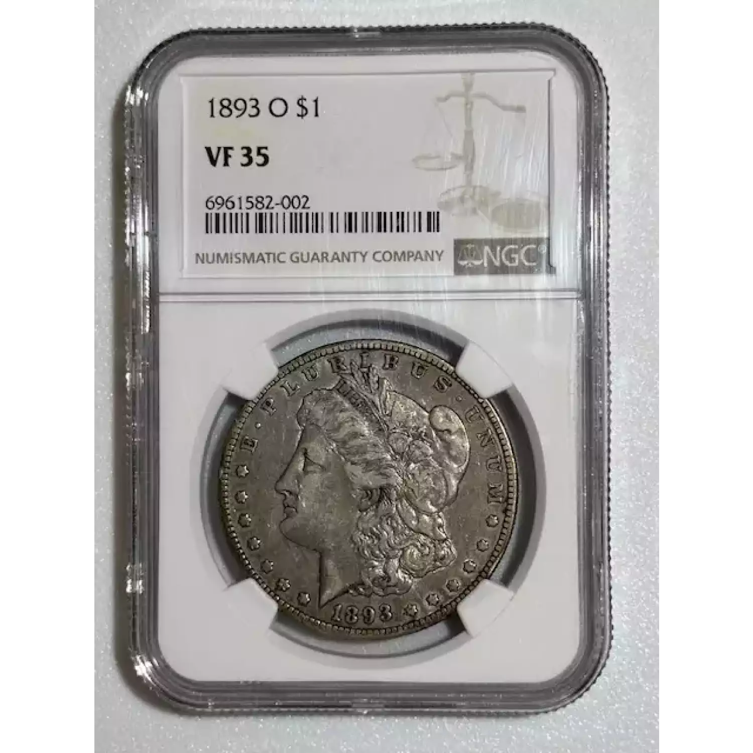 1893-O Morgan Silver Dollar NGC VF-35 - Bob Paul Rare Coins
