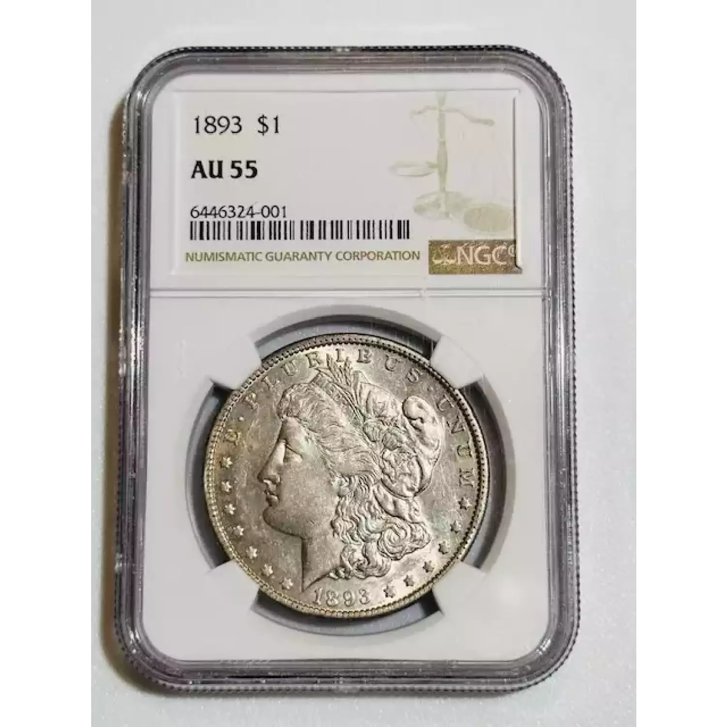 1893 Morgan Silver Dollar NGC AU-55 - Bob Paul Rare Coins