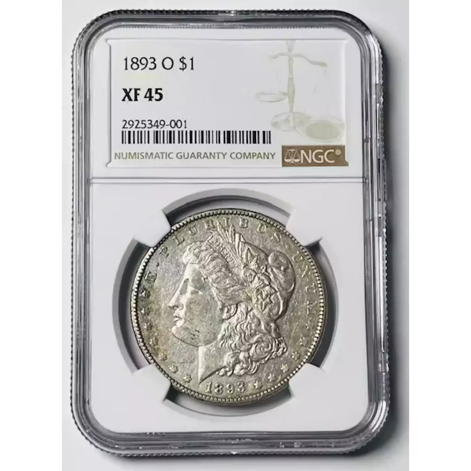 1893-O Morgan Silver Dollar NGC XF-45 - Bob Paul Rare Coins