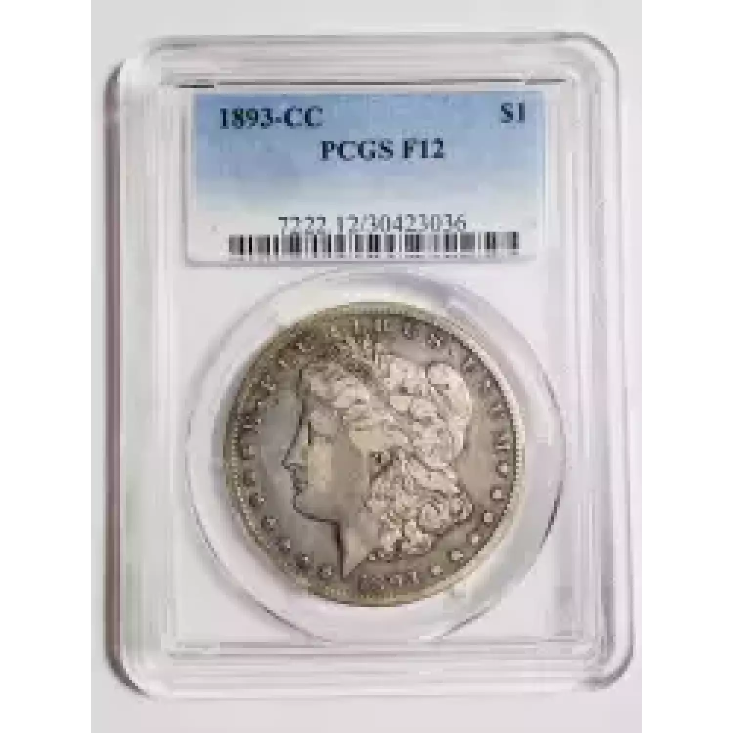 1893-CC Morgan Silver Dollar PCGS F-12 - Bob Paul Rare Coins