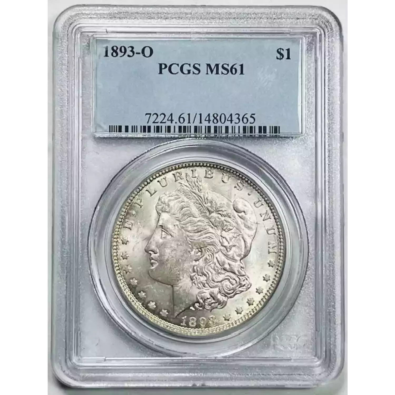1893-O Morgan Silver Dollar PCGS MS-61 - Bob Paul Rare Coins