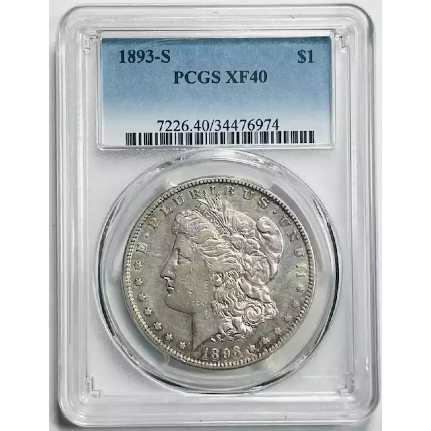1893-S Morgan Silver Dollar PCGS XF-40 - Bob Paul Rare Coins