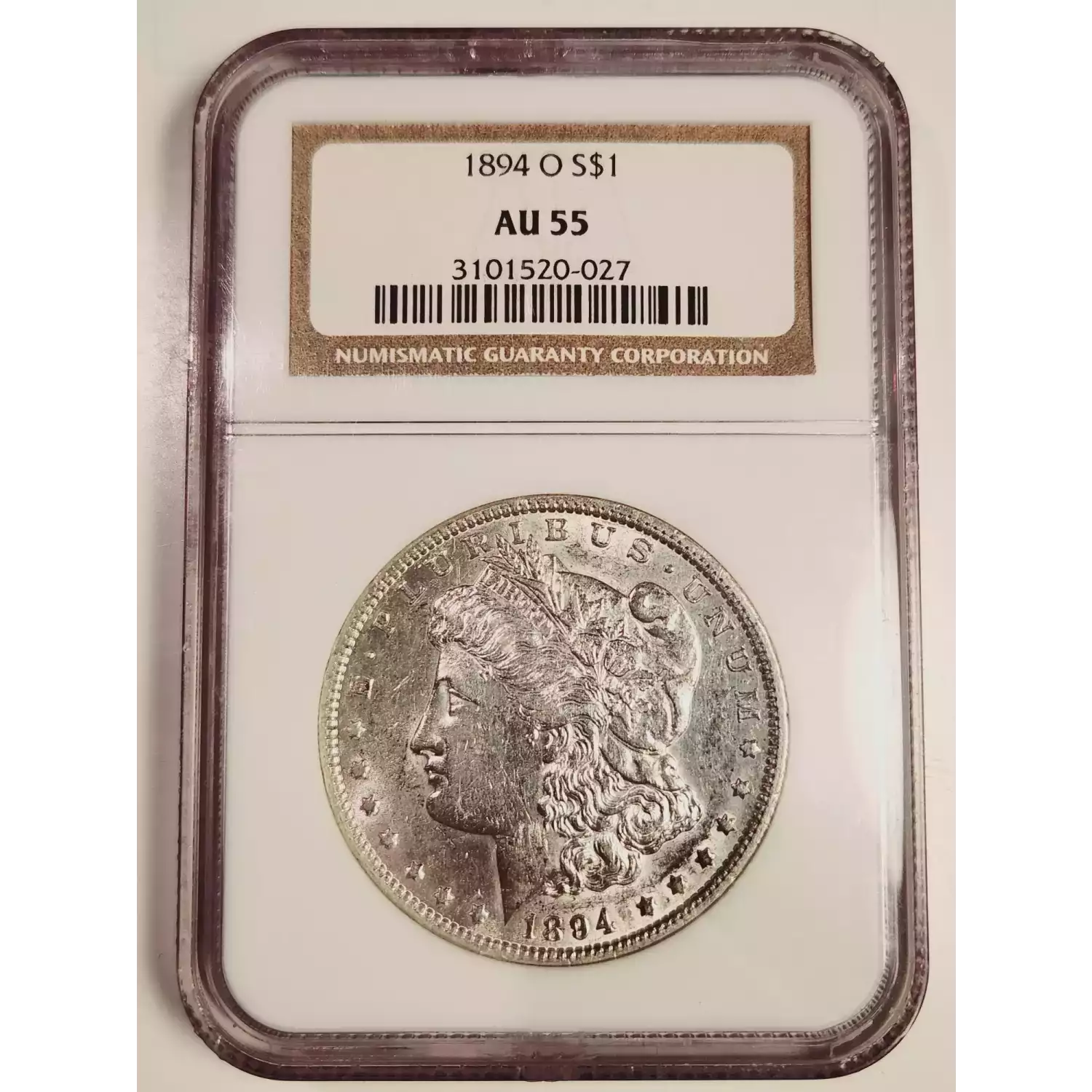 1894-O Morgan Silver Dollar NGC AU-55 - Bob Paul Rare Coins