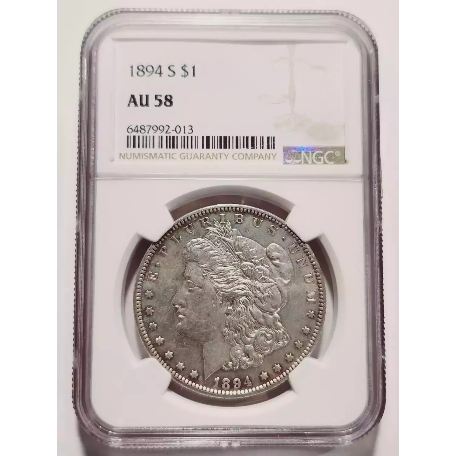 1894-S Morgan Silver Dollar NGC AU-58 - Bob Paul Rare Coins