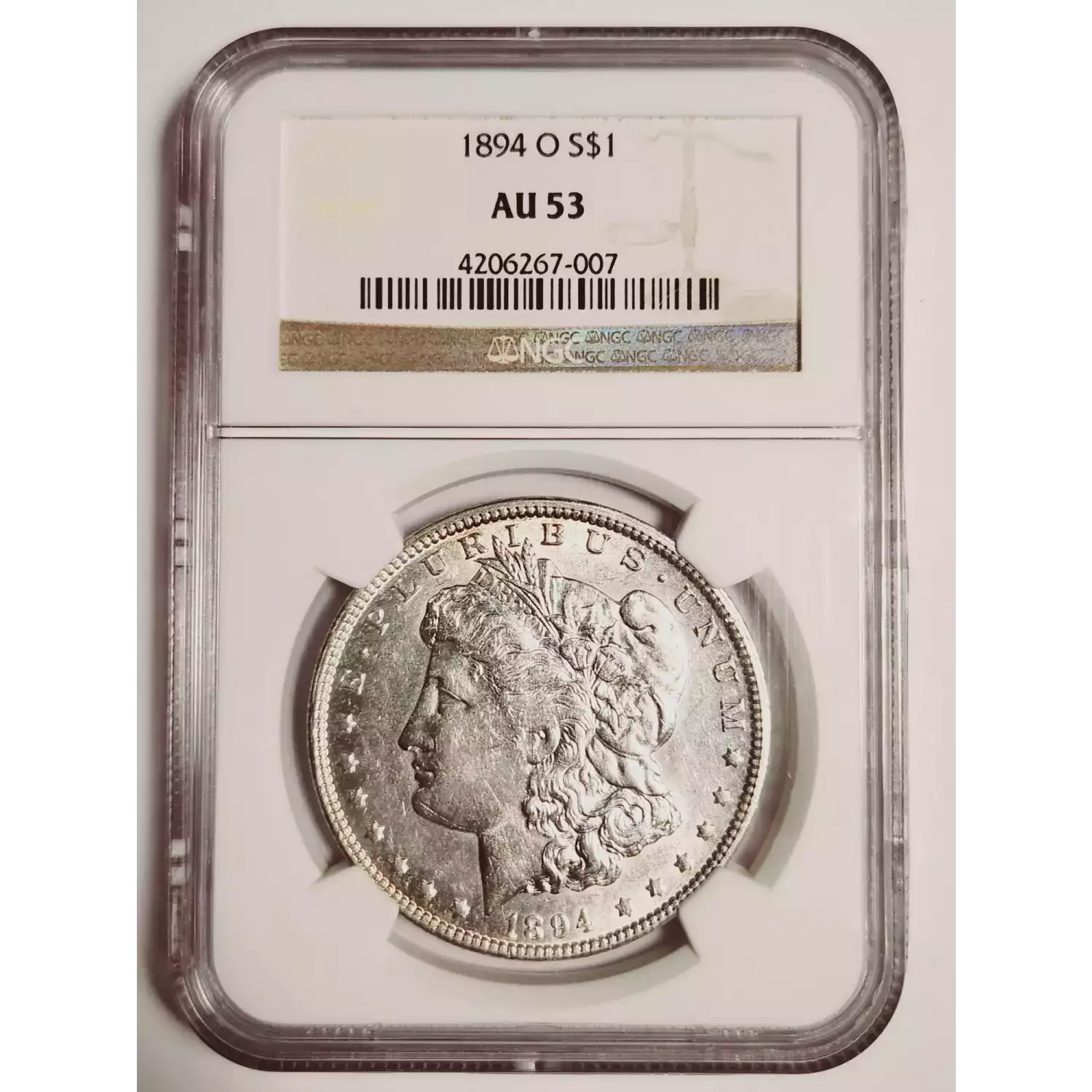 1894-O Morgan Silver Dollar NGC AU-53 - Bob Paul Rare Coins