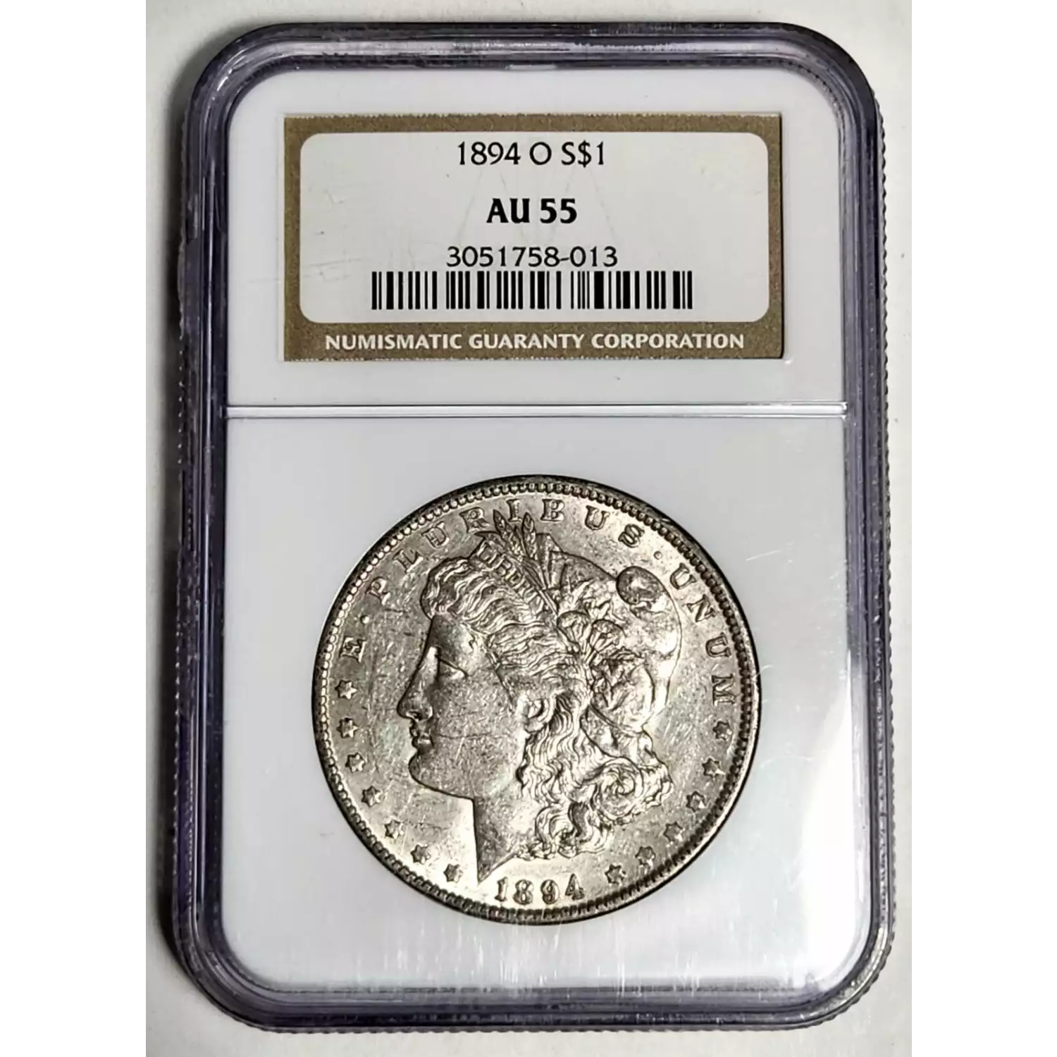 1894-O Morgan Silver Dollar NGC AU-55 - Bob Paul Rare Coins