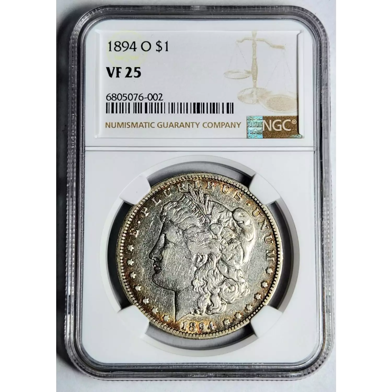 1894-O Morgan Silver Dollar NGC VF-25 - Bob Paul Rare Coins