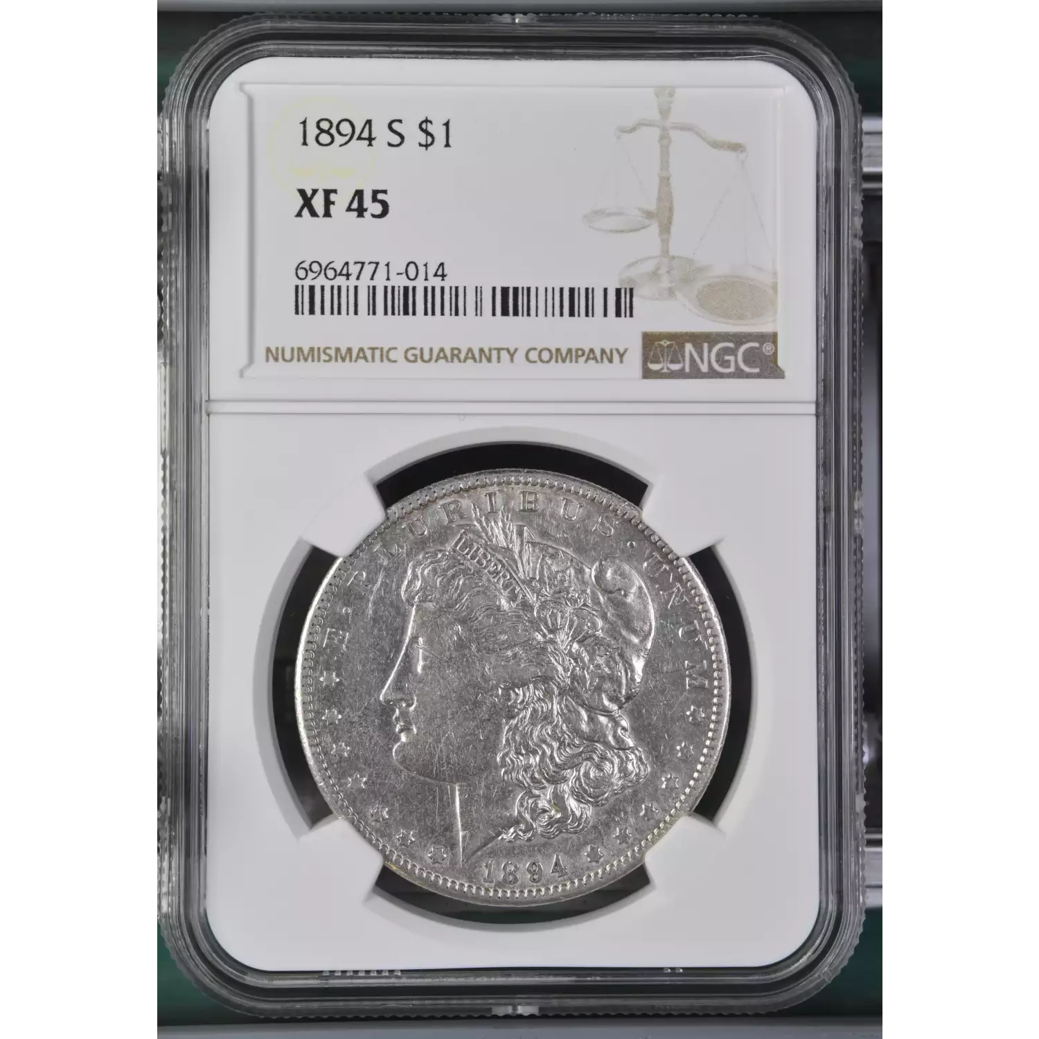 1894-S Morgan Silver Dollar NGC XF-45 - Bob Paul Rare Coins