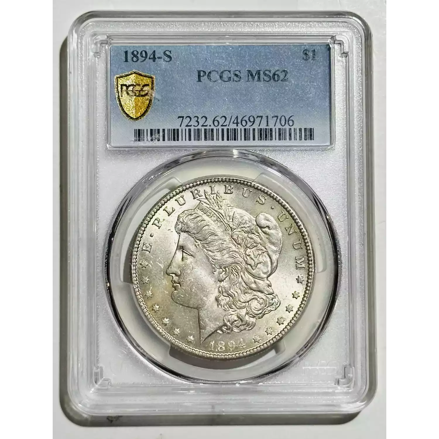 1894-S Morgan Silver Dollar PCGS MS-62 - Bob Paul Rare Coins