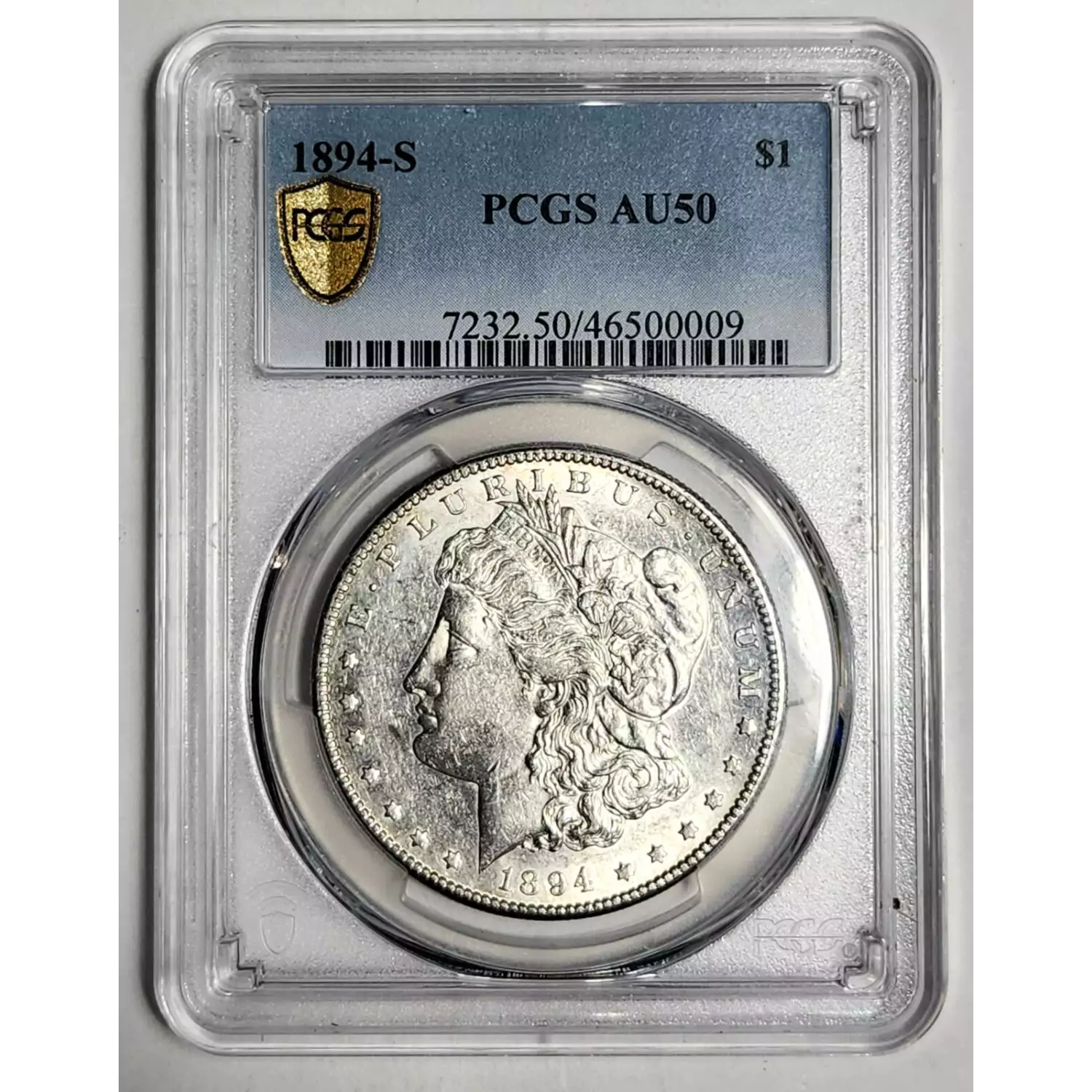 1894-S Morgan Silver Dollar PCGS AU-50 - Bob Paul Rare Coins