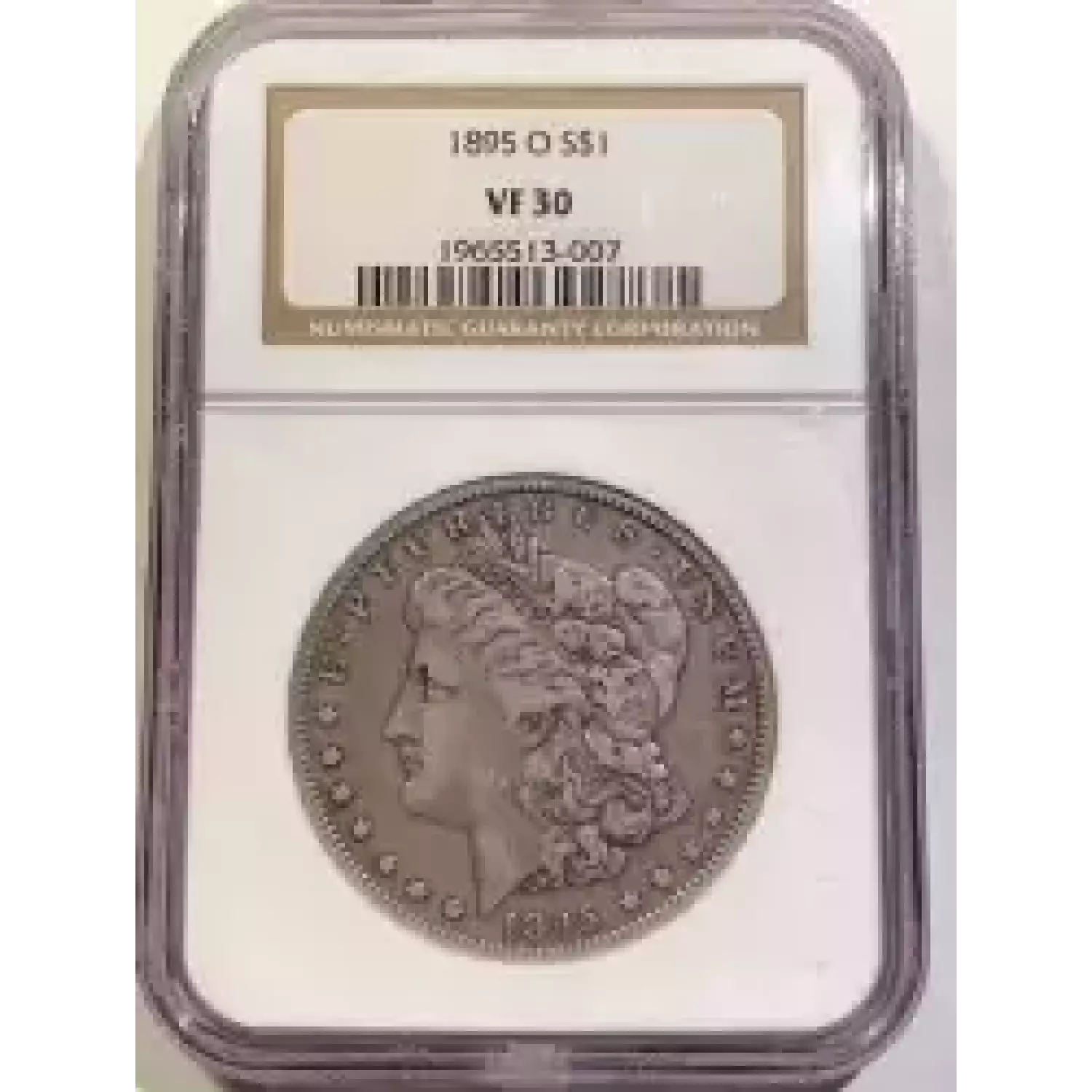 1895-O Morgan Silver Dollar NGC VF-30 - Bob Paul Rare Coins