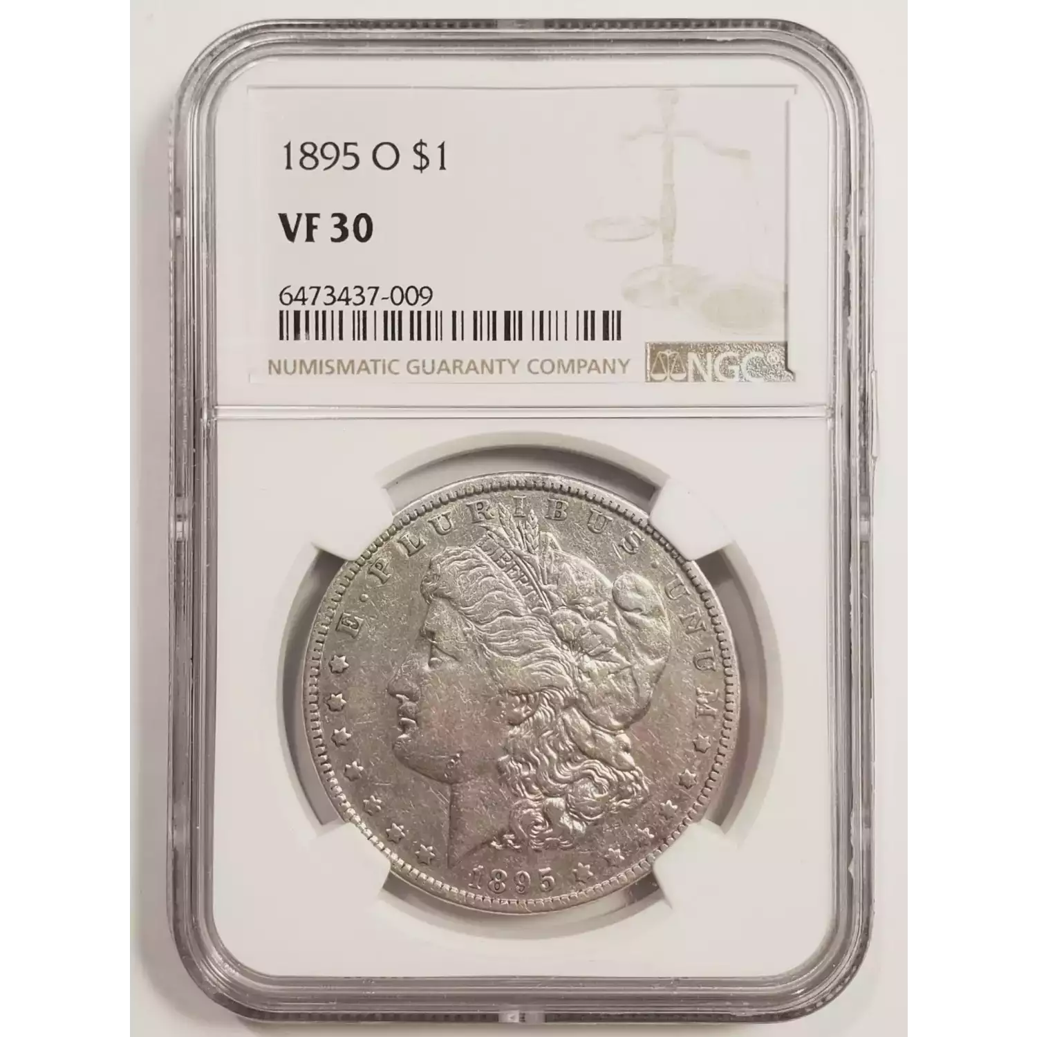 1895-O Morgan Silver Dollar NGC VF-30 - Bob Paul Rare Coins