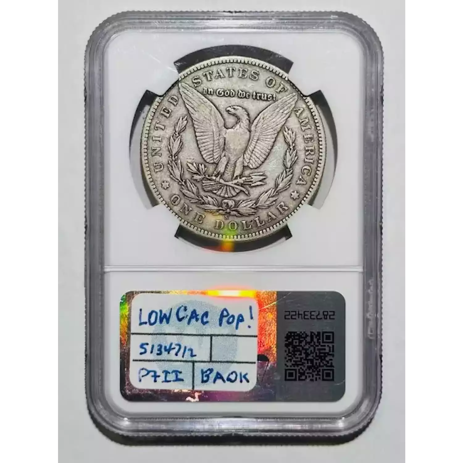 1895-S Morgan Silver Dollar NGC VF-30 LOW CAC POPULATION! CAC - Bob Paul Rare Coins