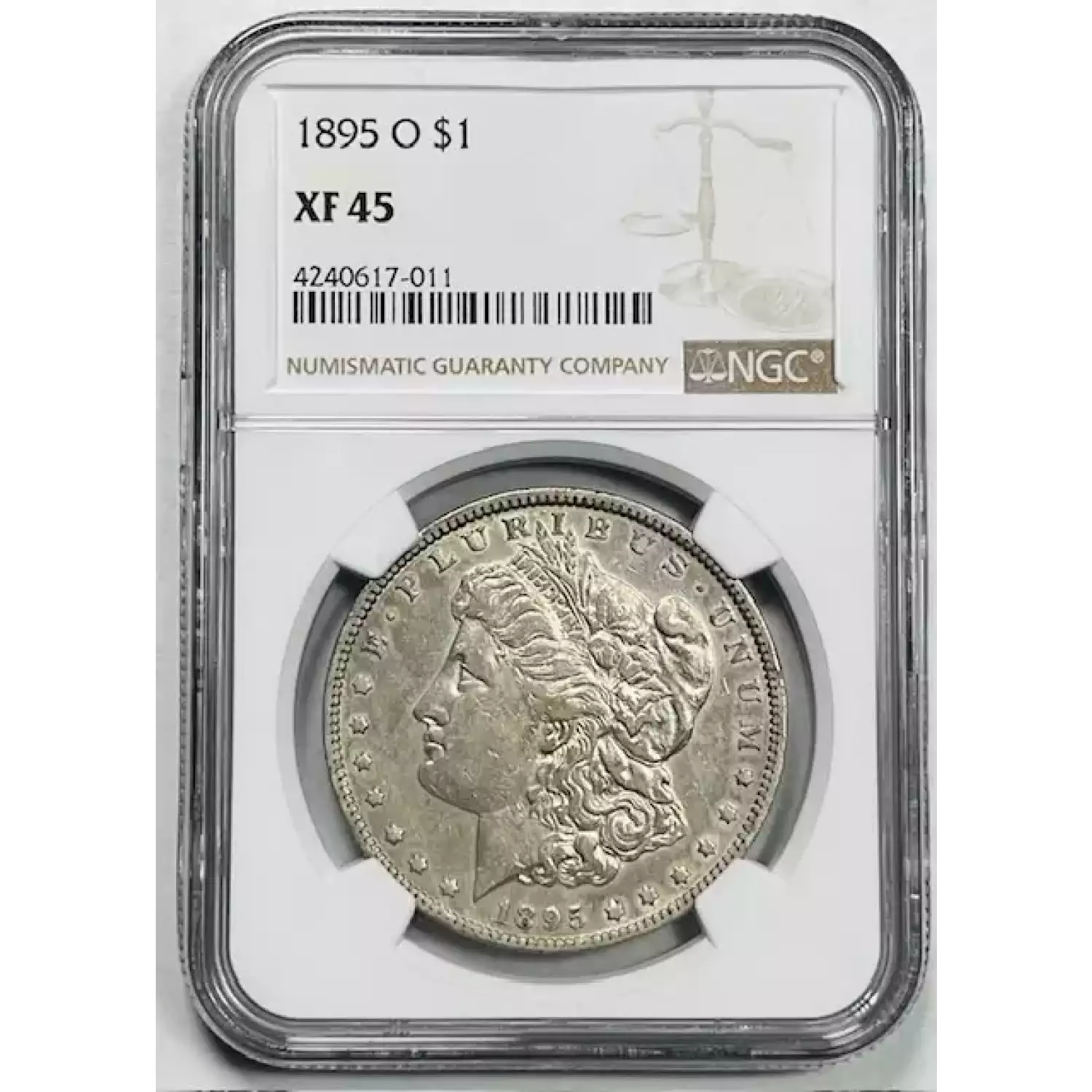 1895-O Morgan Silver Dollar NGC XF-45 - Bob Paul Rare Coins