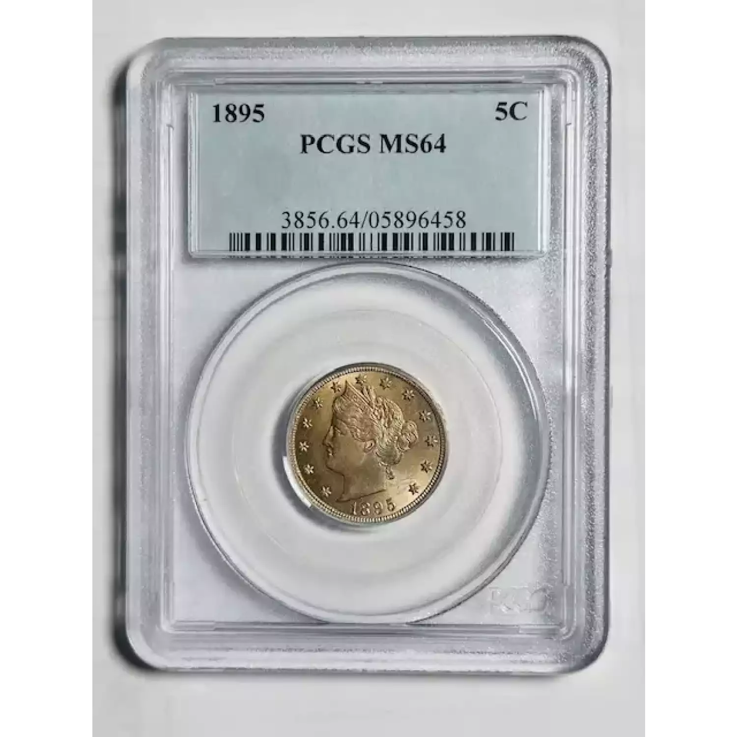 1895 Liberty Head Nickel PCGS MS-64 Pretty! - Bob Paul Rare Coins