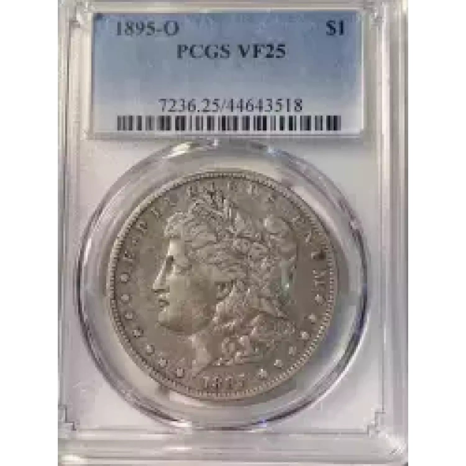 1895-O Morgan Silver Dollar PCGS VF-25 - Bob Paul Rare Coins