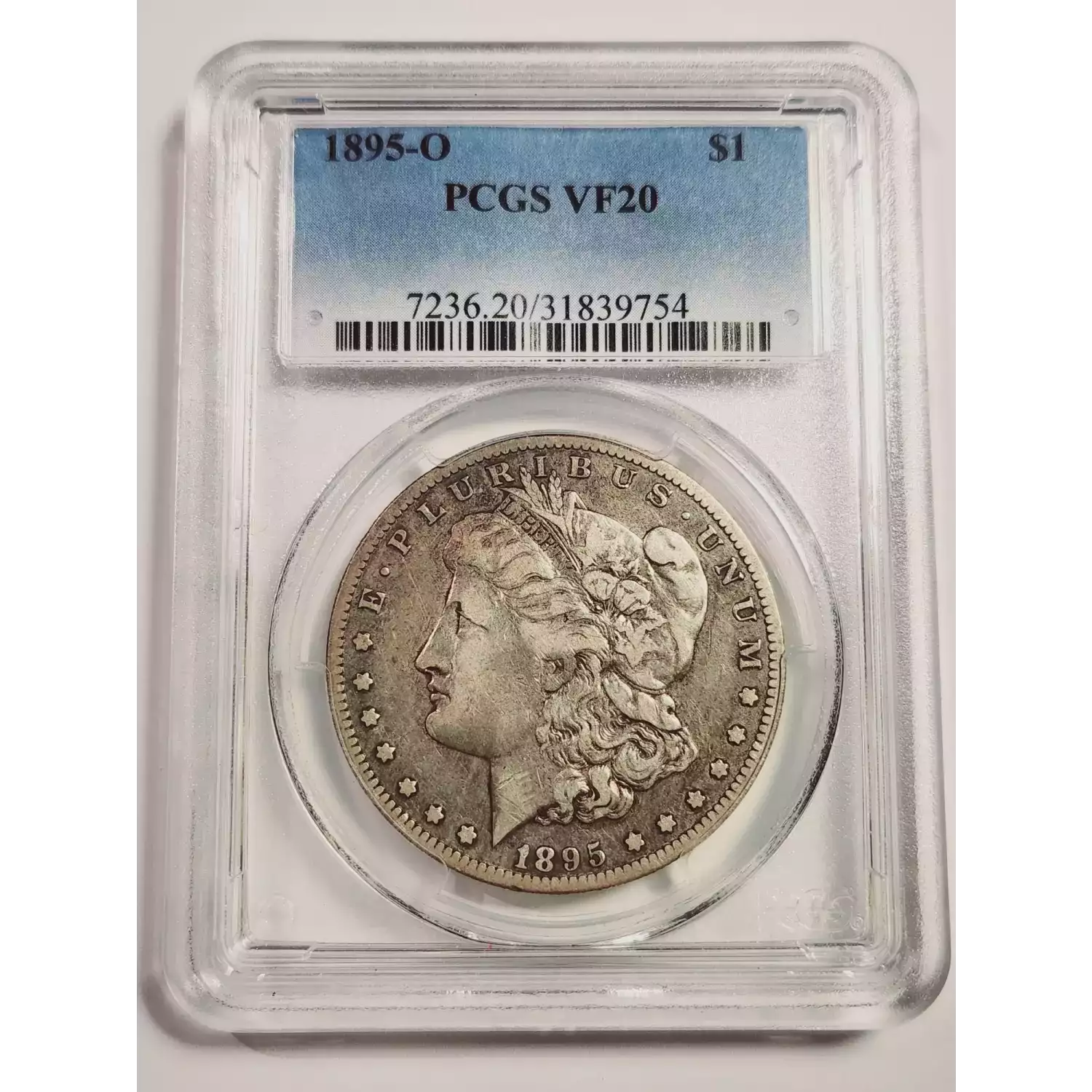 1895-O Morgan Silver Dollar PCGS VF-20 - Bob Paul Rare Coins