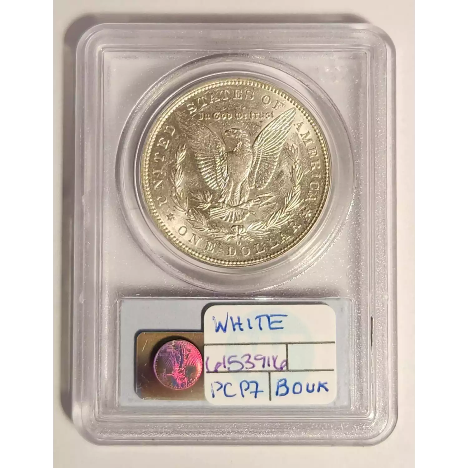 1895-O Morgan Silver Dollar PCGS AU-50 - WHITE - Bob Paul Rare Coins