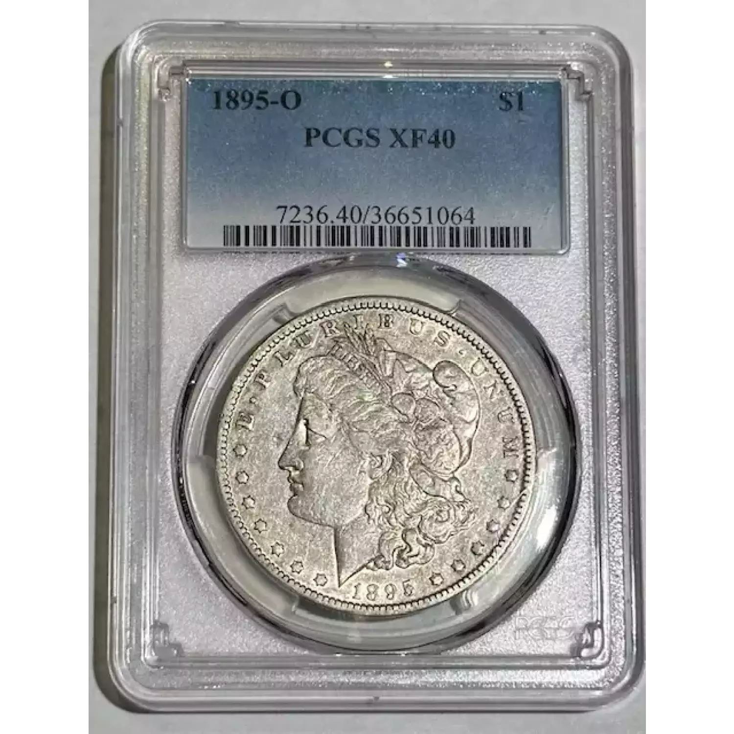 1895-O Morgan Silver Dollar PCGS XF-40 - Bob Paul Rare Coins