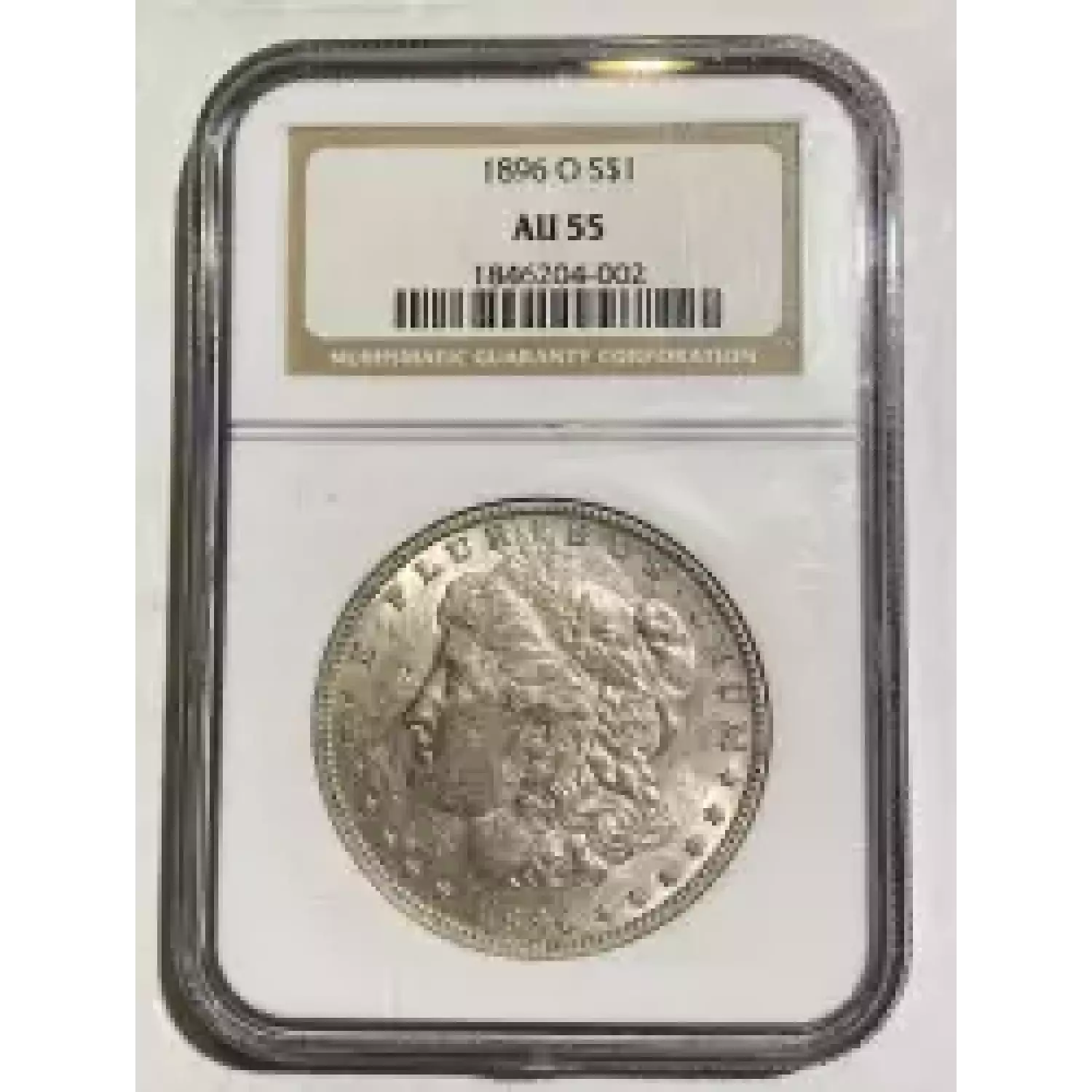 1896-O Morgan Silver Dollar NGC AU-55 - Bob Paul Rare Coins
