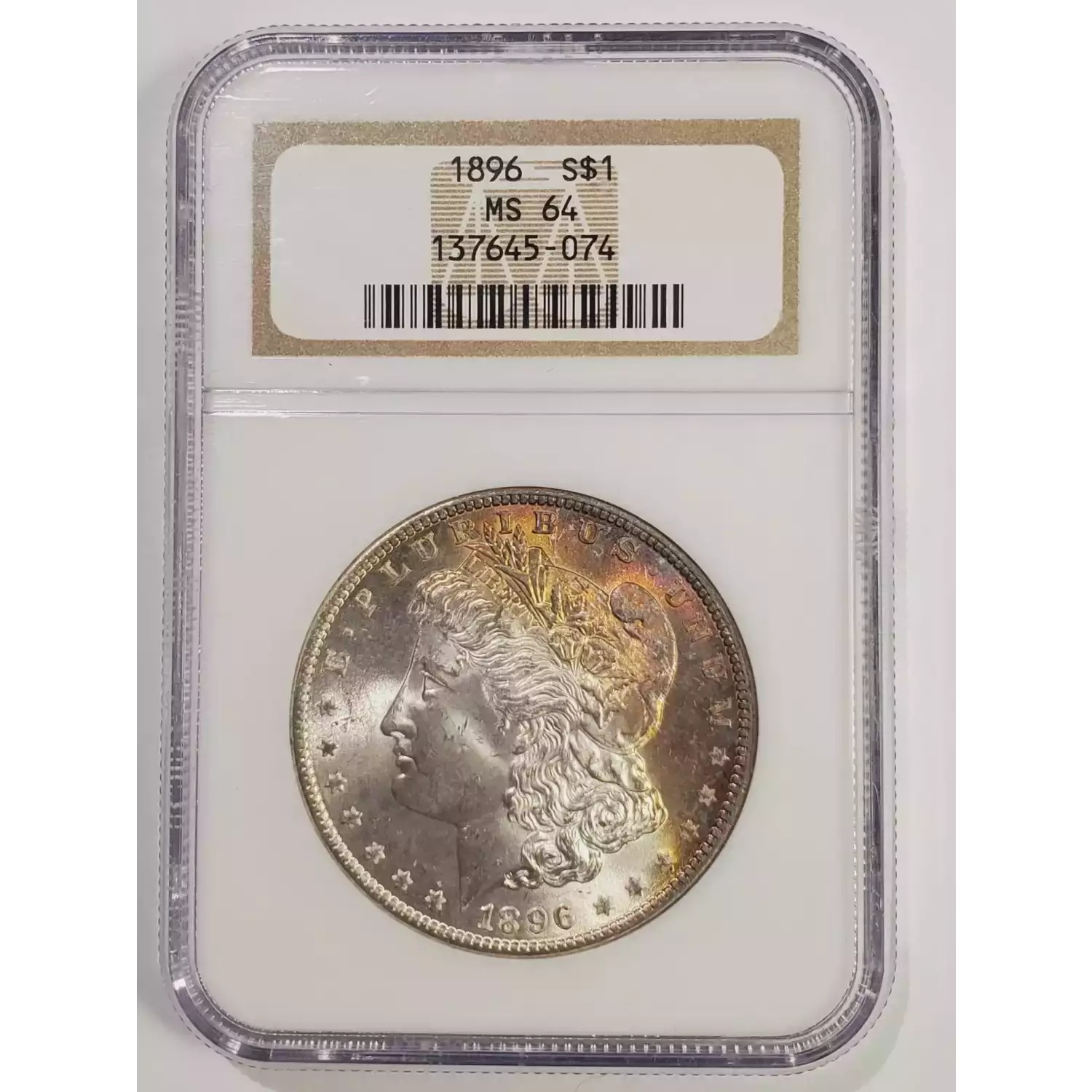 1896 Morgan Silver Dollar NGC MS-64 - Bob Paul Rare Coins