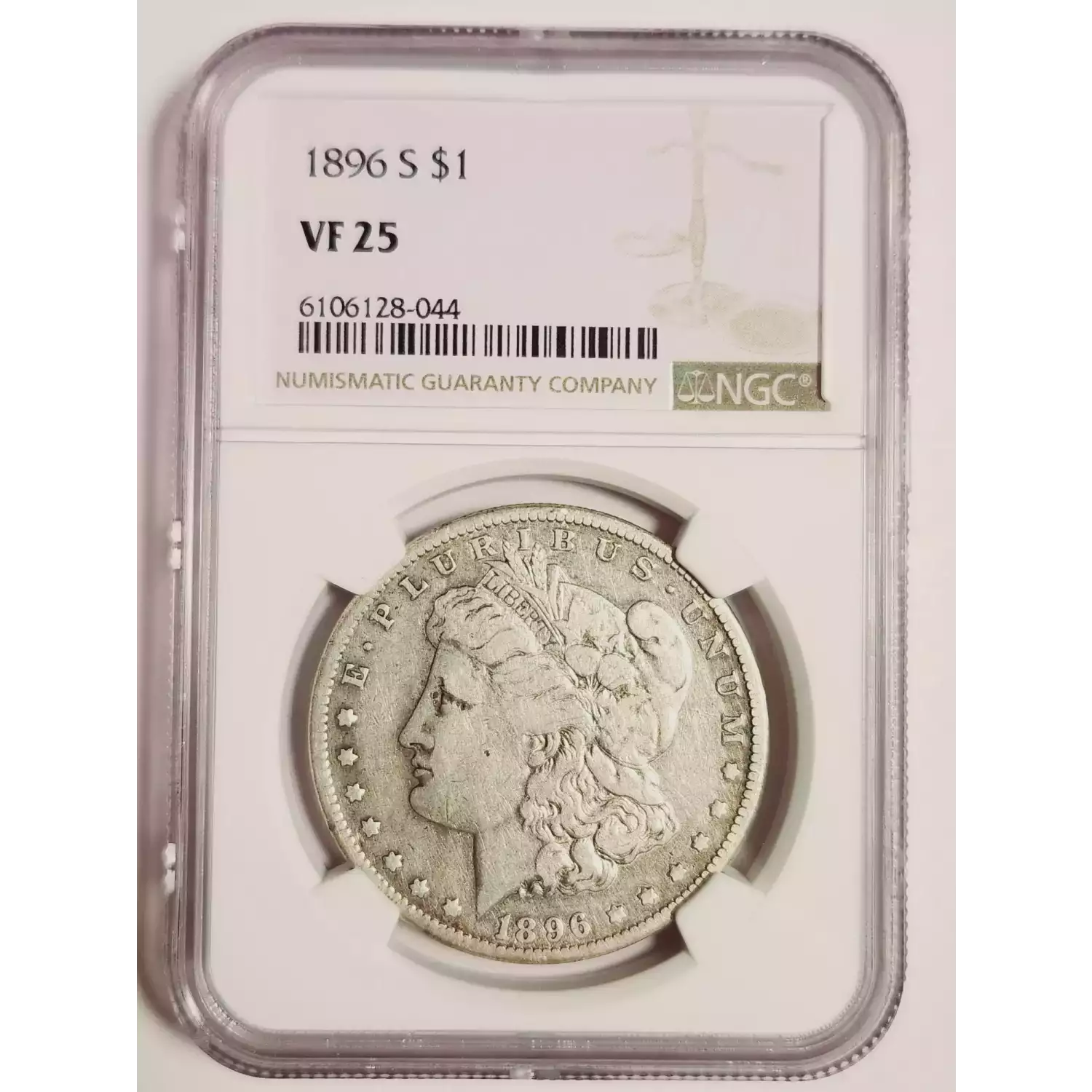 1896-S Morgan Silver Dollar NGC VF-25 - Bob Paul Rare Coins