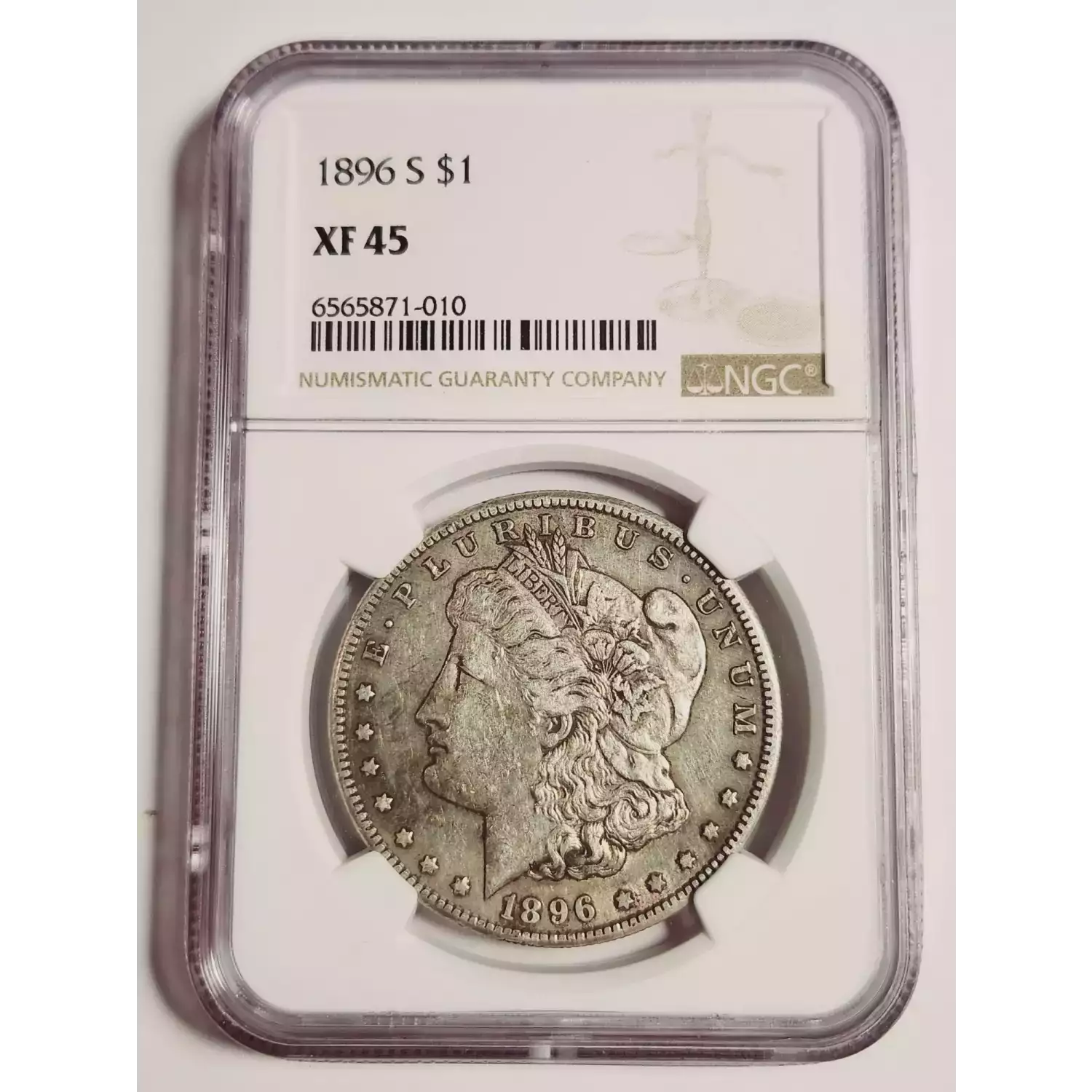 1896-S Morgan Silver Dollar NGC XF-45 - Bob Paul Rare Coins