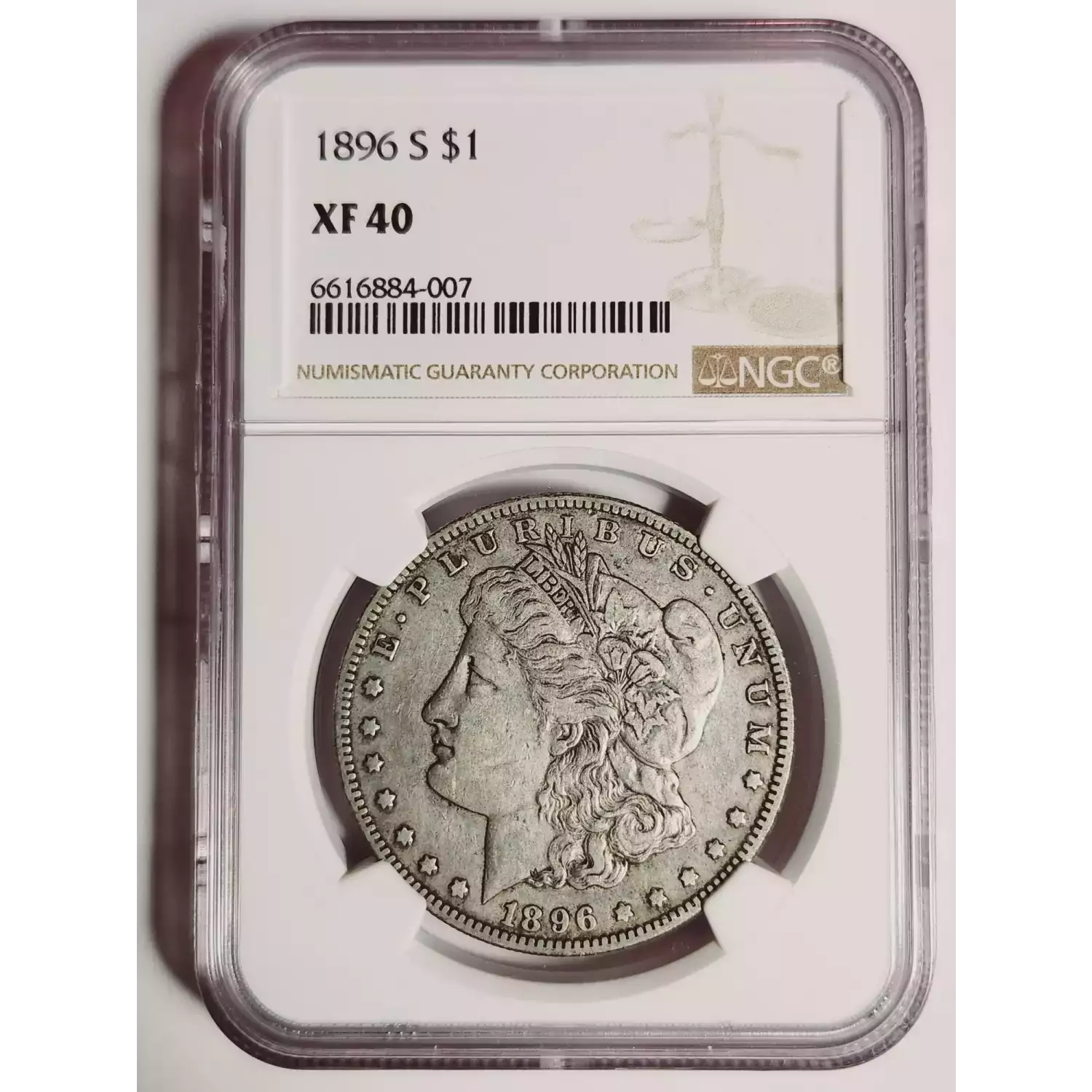 1896-S Morgan Silver Dollar NGC XF-40 - Bob Paul Rare Coins