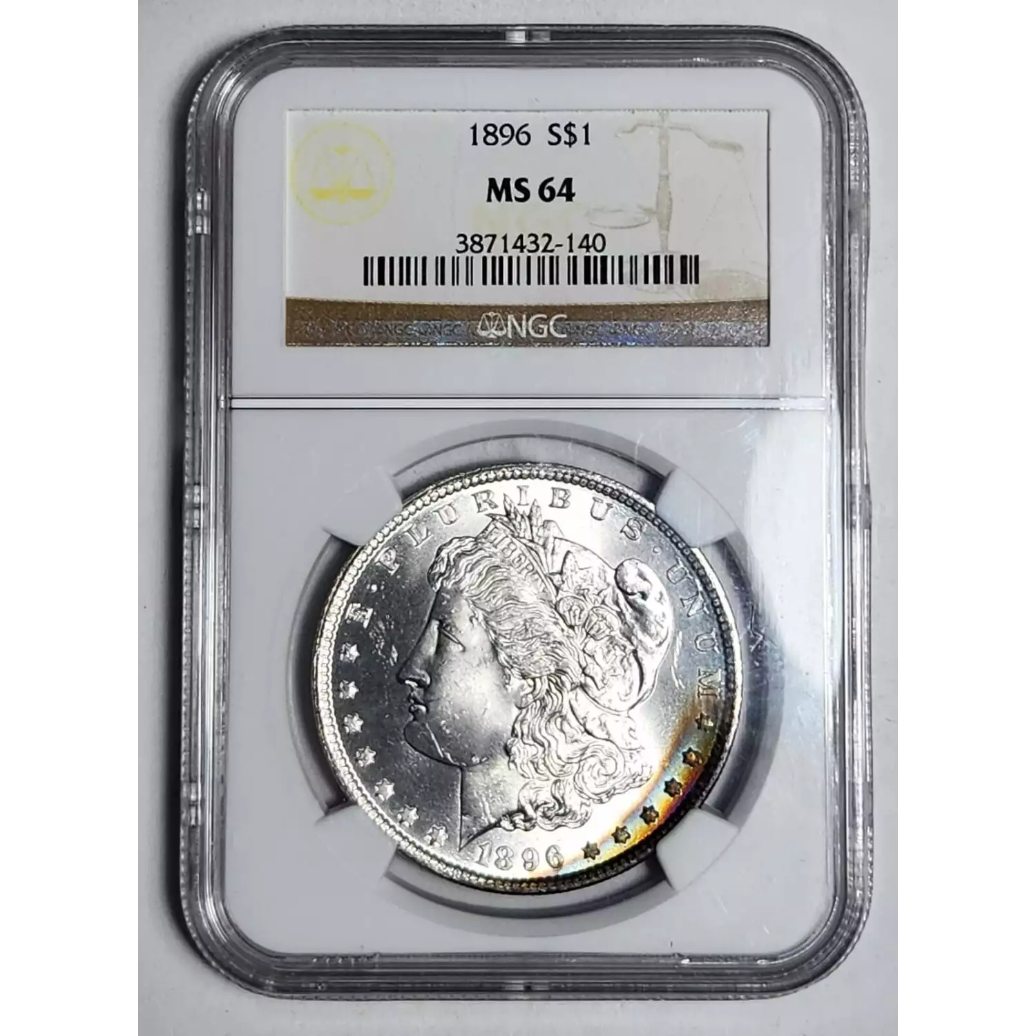 1896 Morgan Silver Dollar NGC MS-64 - Bob Paul Rare Coins