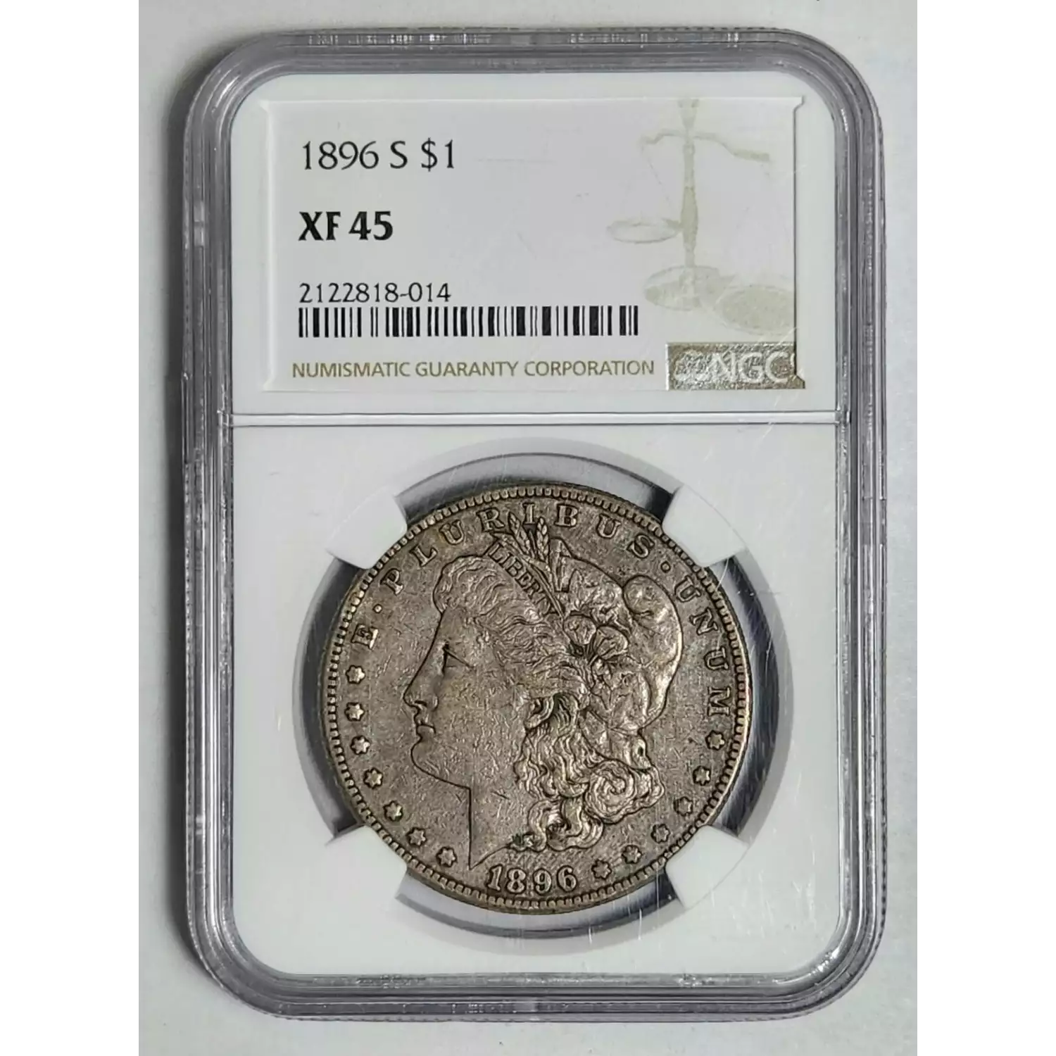 1896-S Morgan Silver Dollar NGC XF-45 - Bob Paul Rare Coins
