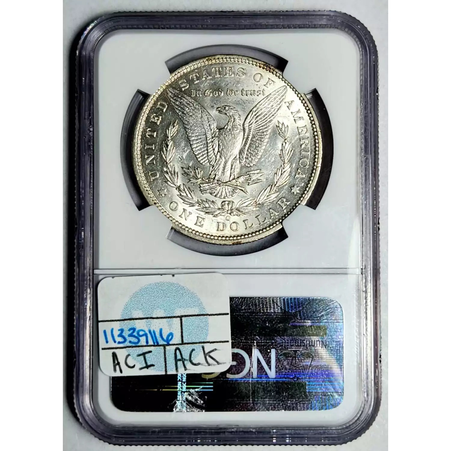 1896-O Morgan Silver Dollar NGC AU-55 - Bob Paul Rare Coins