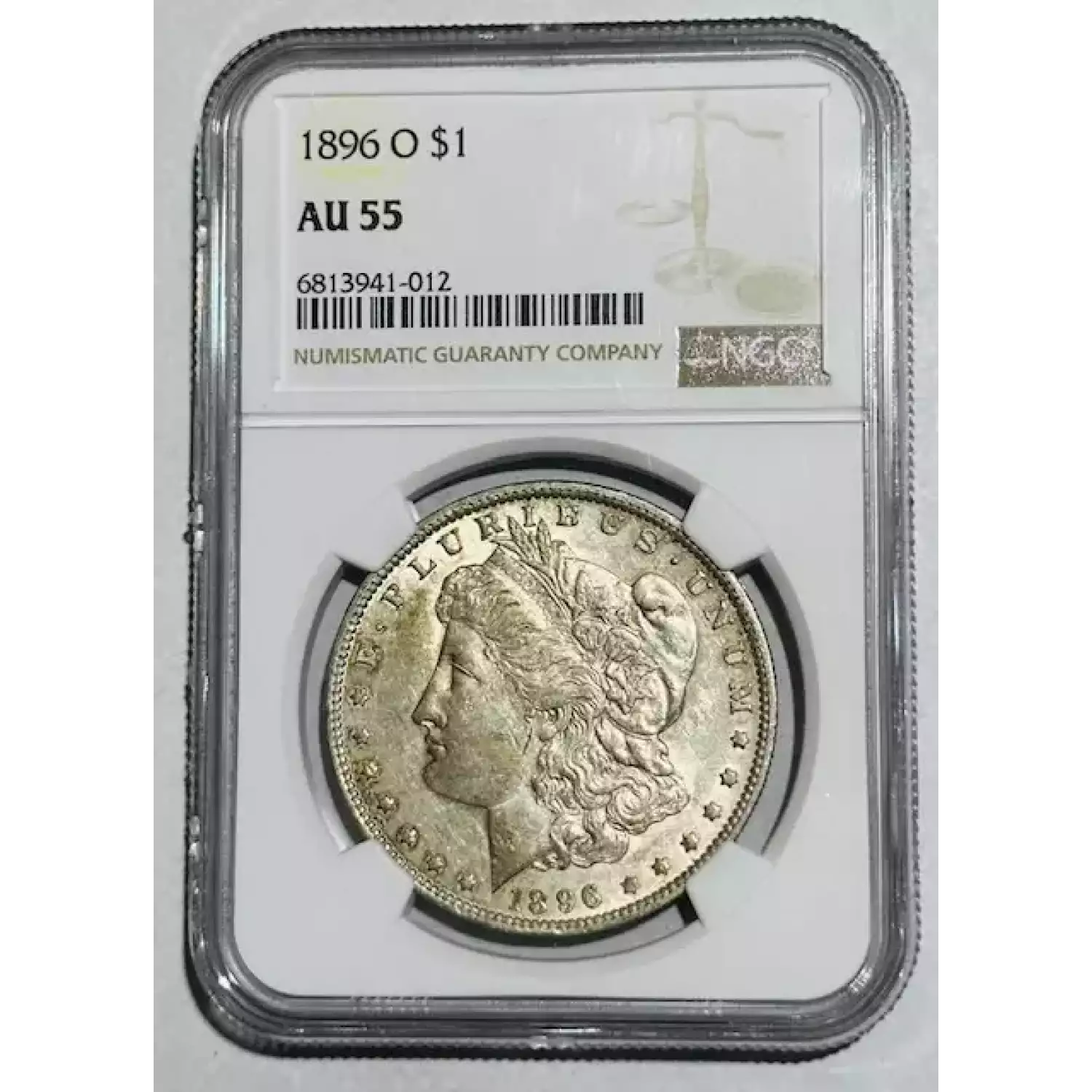 1896-O Morgan Silver Dollar NGC AU-55 - Bob Paul Rare Coins