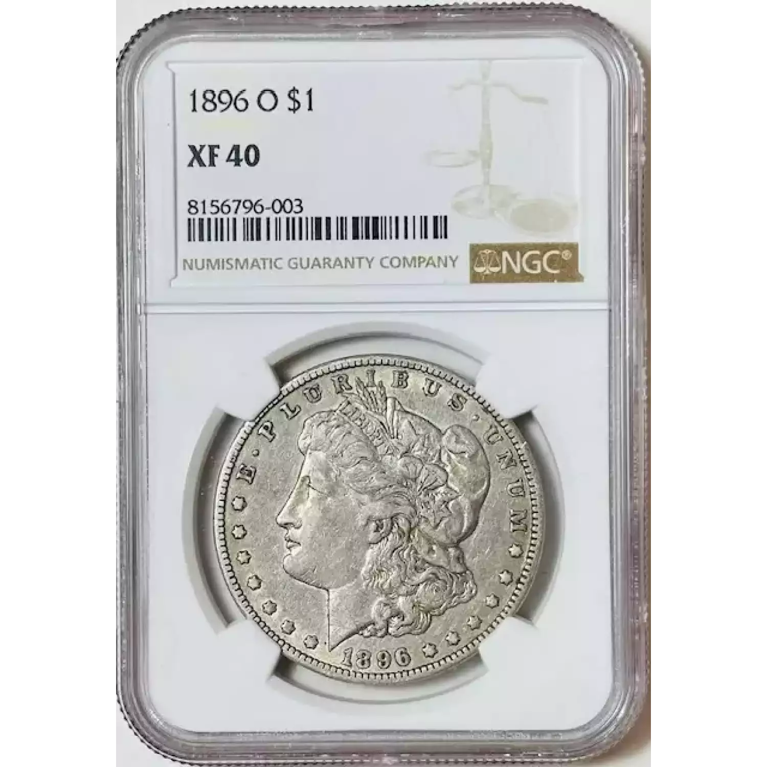 1896-O Morgan Silver Dollar NGC XF-40 - Bob Paul Rare Coins