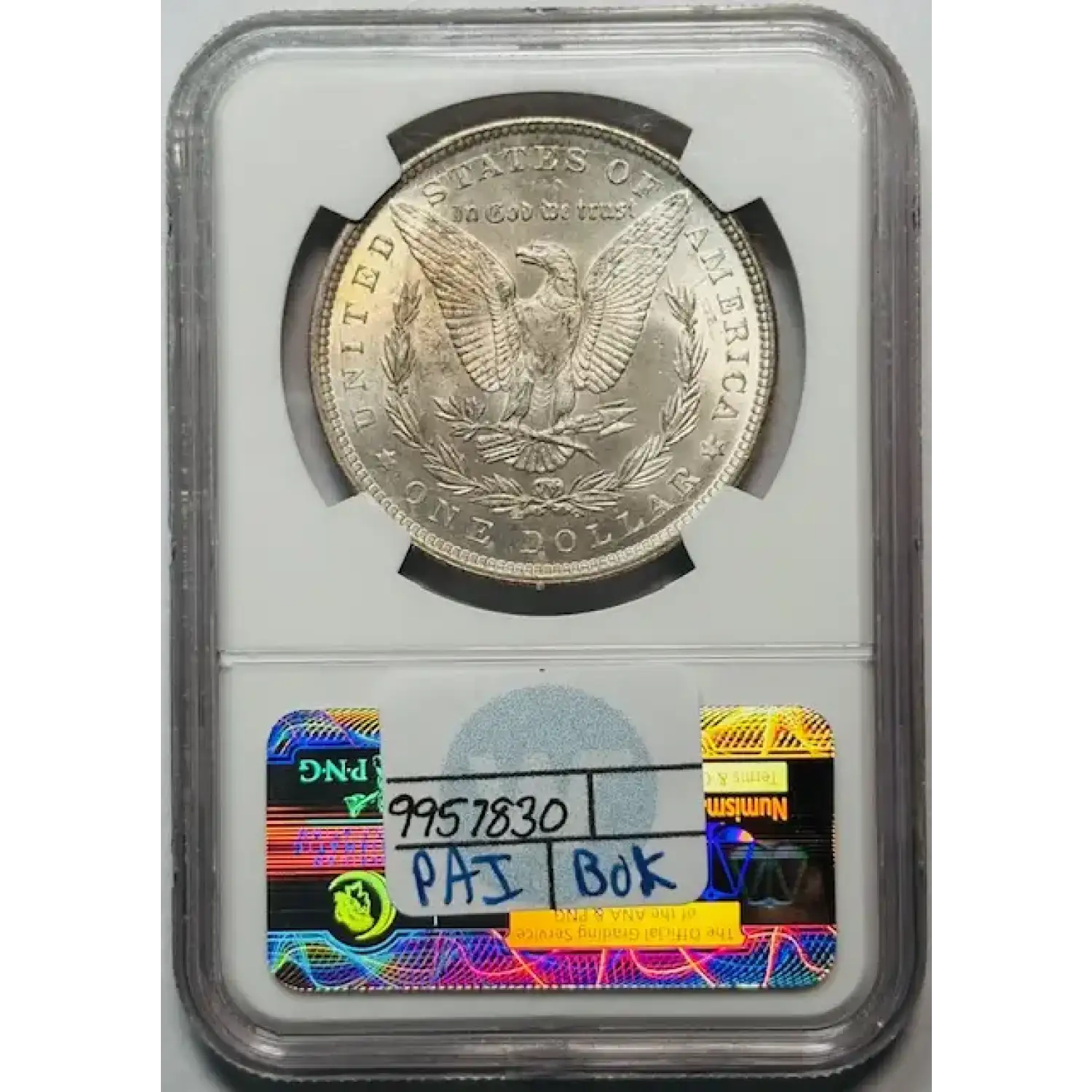 1896 Morgan Silver Dollar NGC MS-65 - Bob Paul Rare Coins