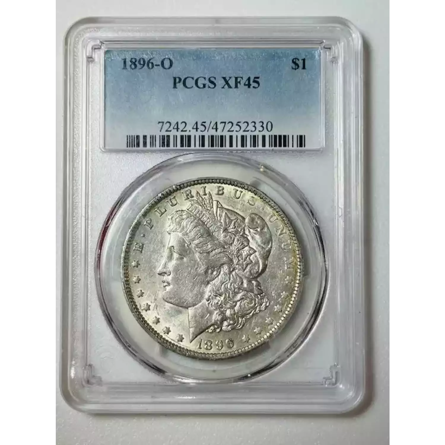 1896-O Morgan Silver Dollar PCGS XF-45 Lots of Luster! - Bob Paul Rare Coins