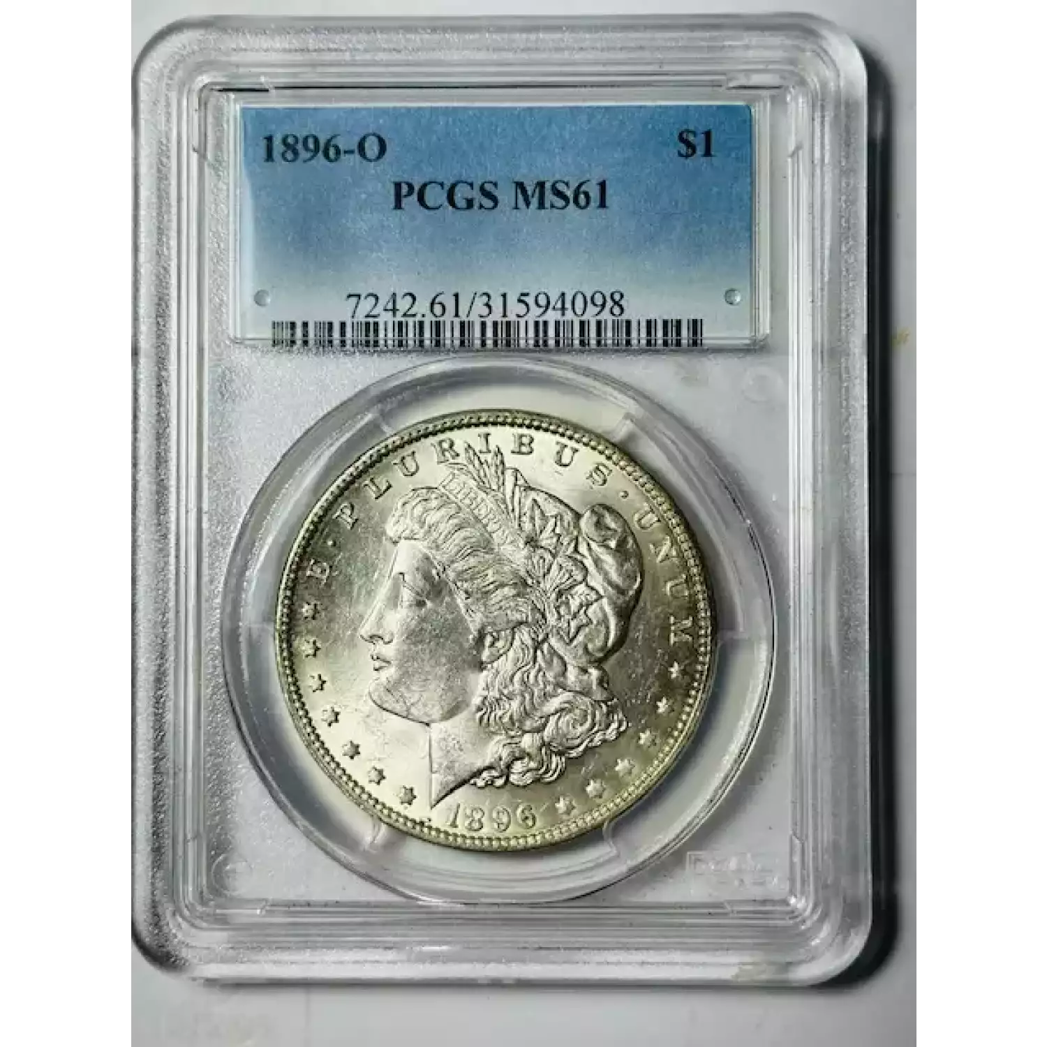 1896-O Morgan Silver Dollar PCGS MS-61 - Bob Paul Rare Coins